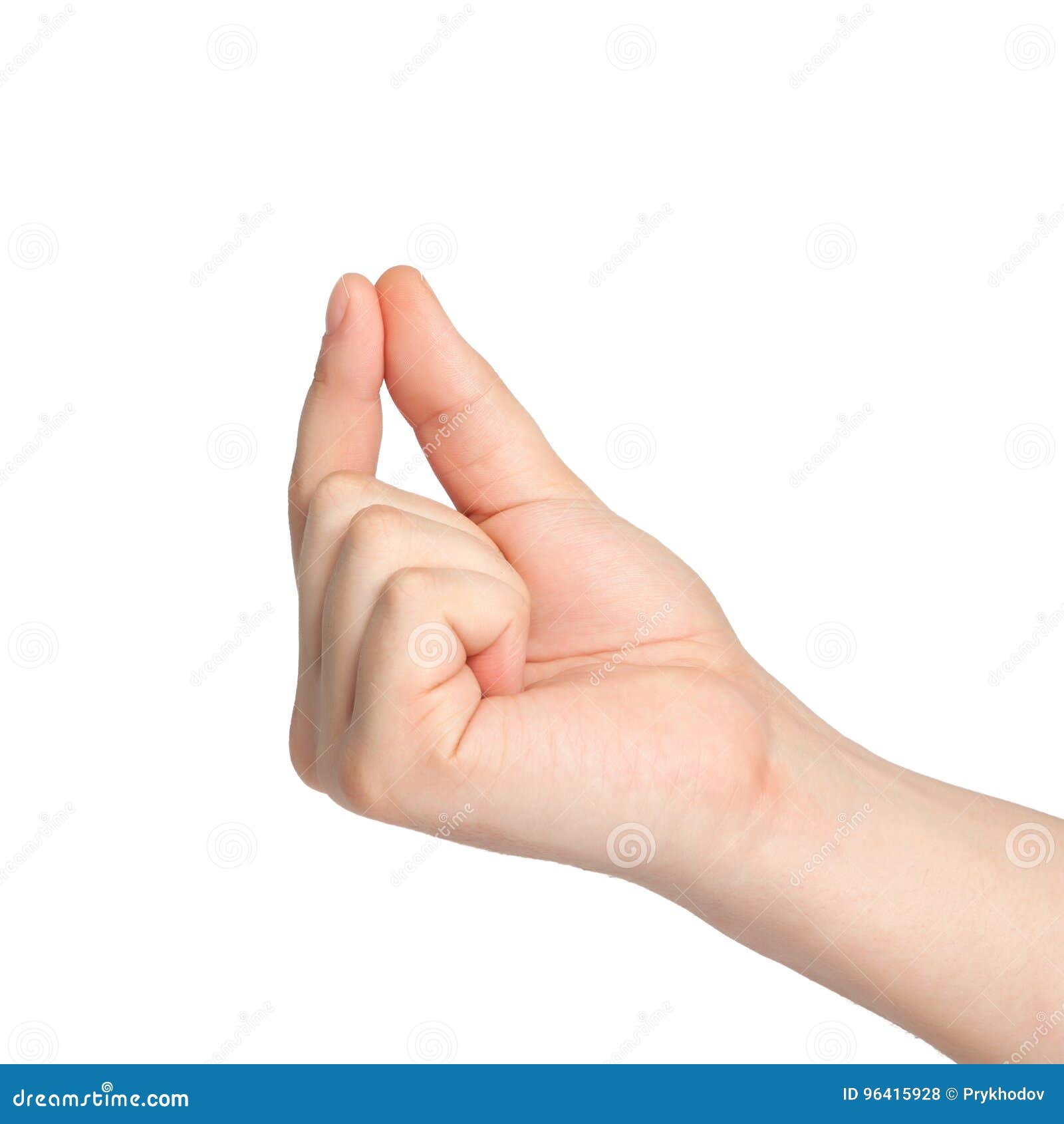 Isolated Male Hand Holding an Object Stock Photo - Image of palm, hold ...