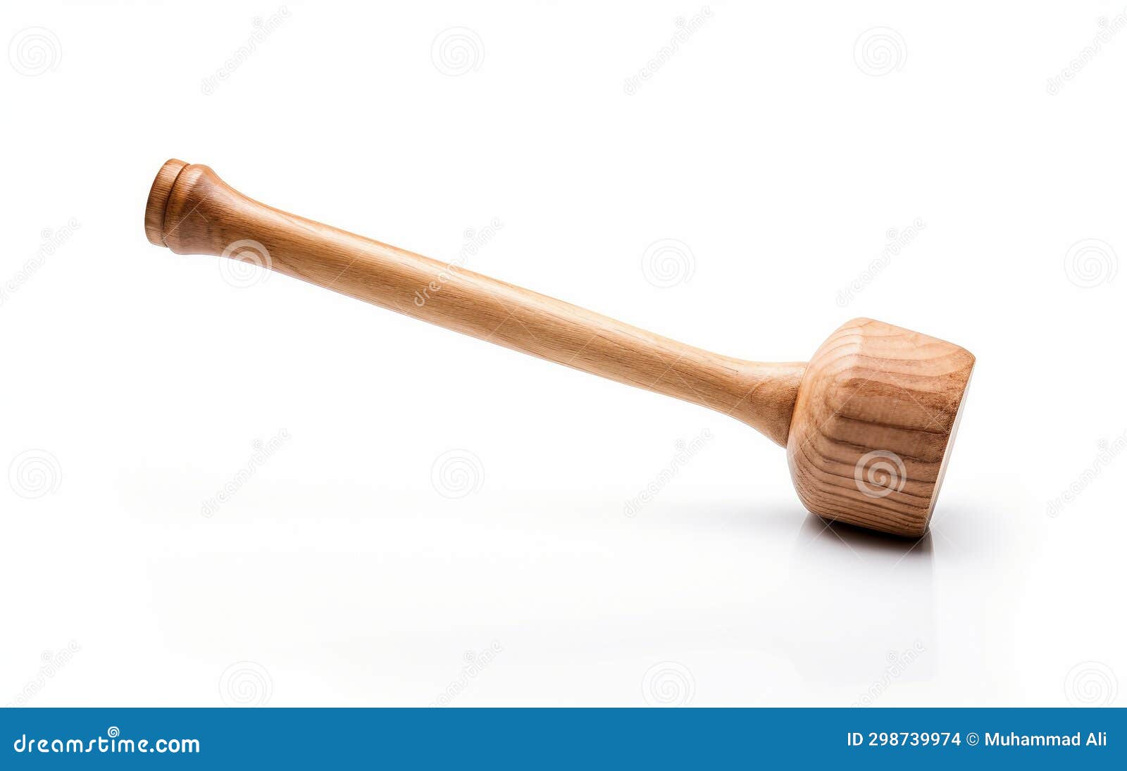 Isolated Mallet on White Background Stock Photo - Image of strong ...