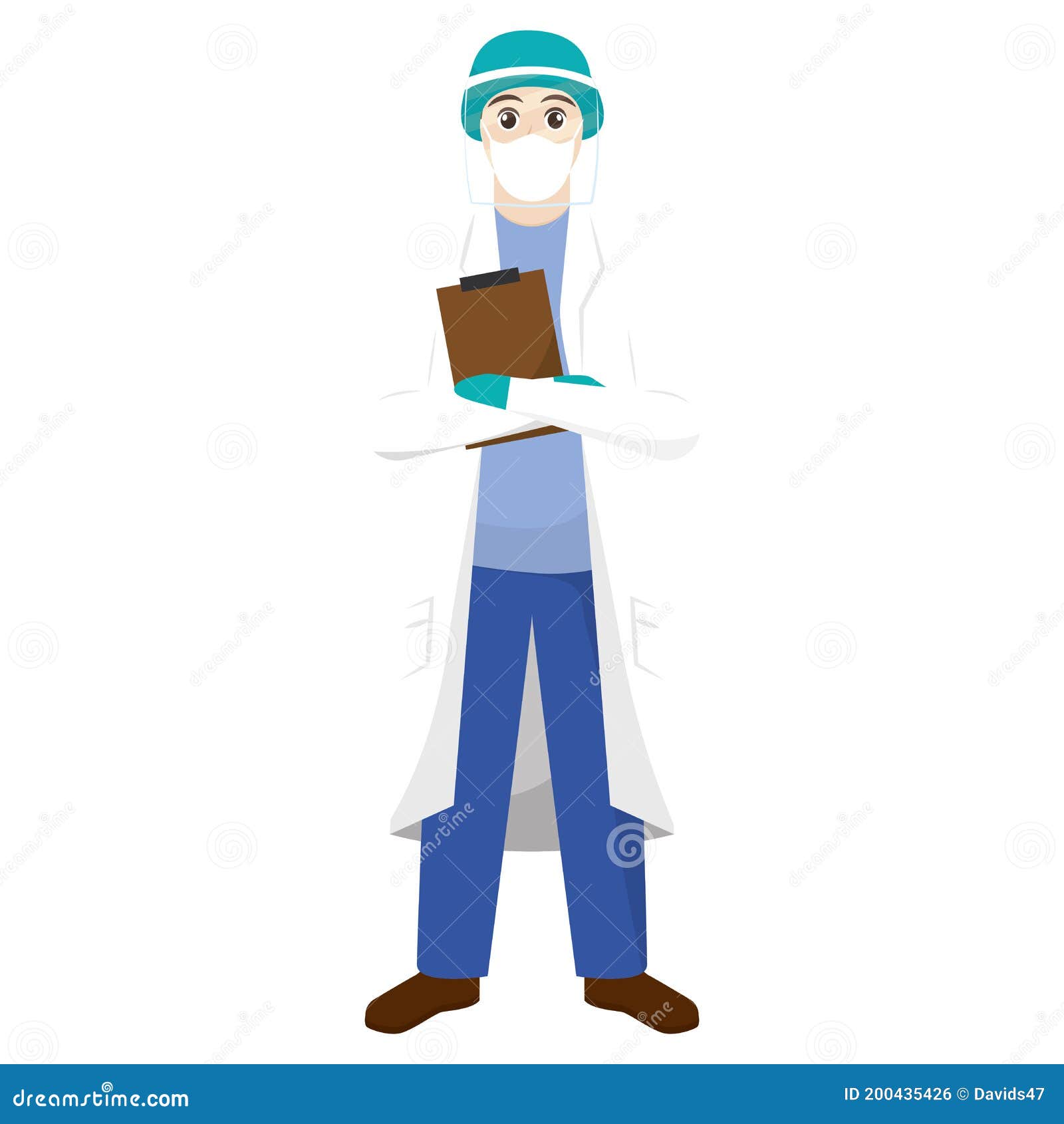 Isolated Man Surgeon Hero Doctor Stock Vector - Illustration of doctors ...
