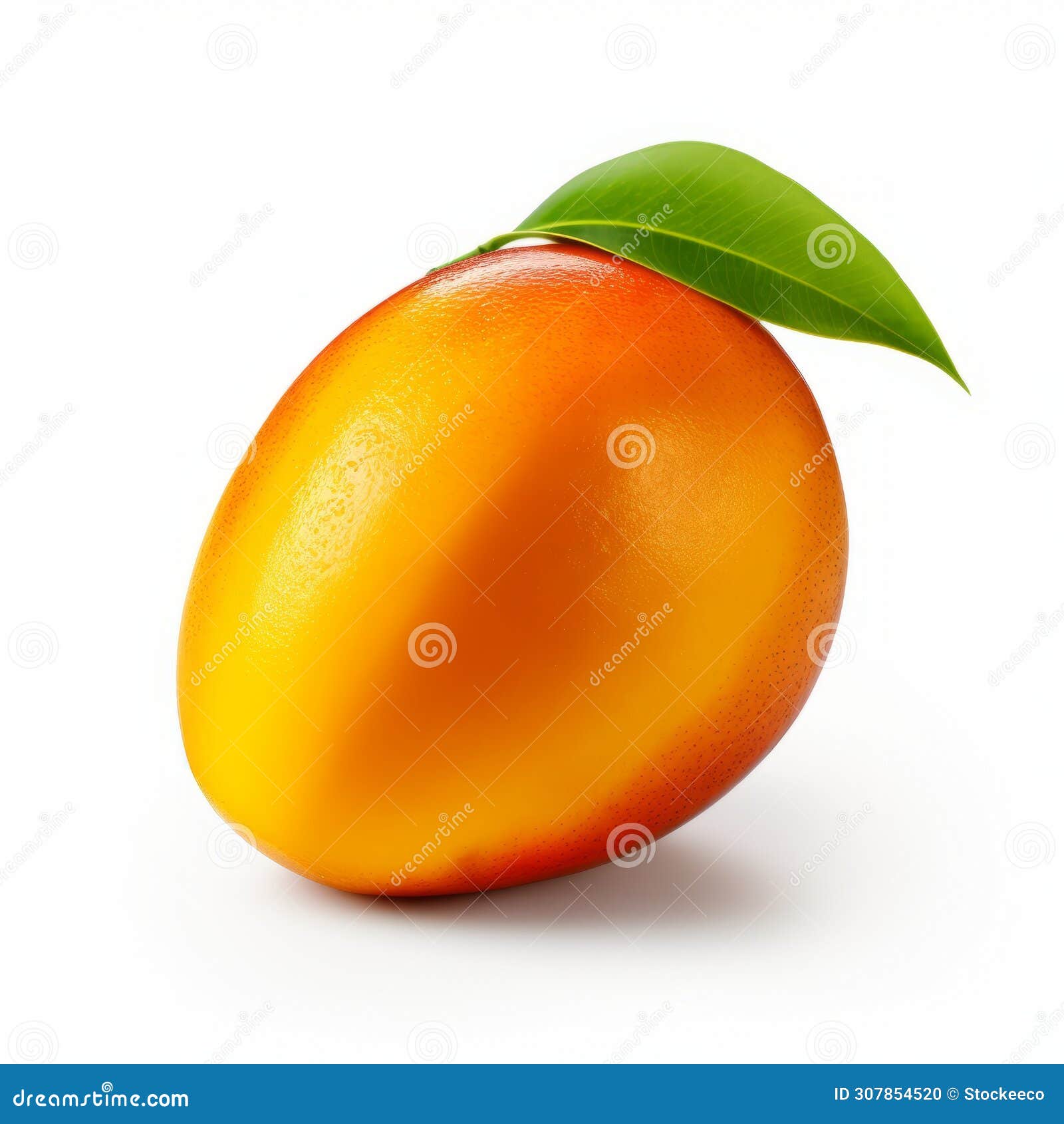 Isolated Mango Vector Image with Subtle Shading and Glossy Finish Stock ...