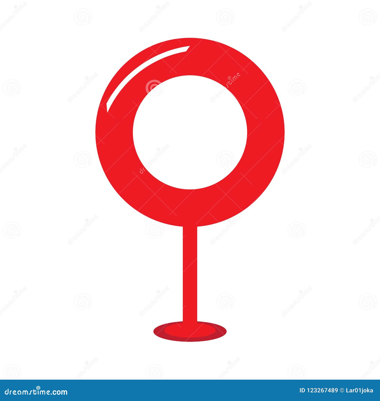 Isolated map entry icon stock vector. Illustration of symbol - 123267489