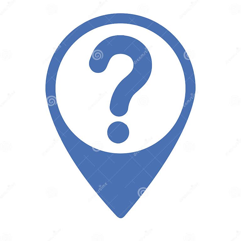 Isolated map pin stock illustration. Illustration of business - 92690912