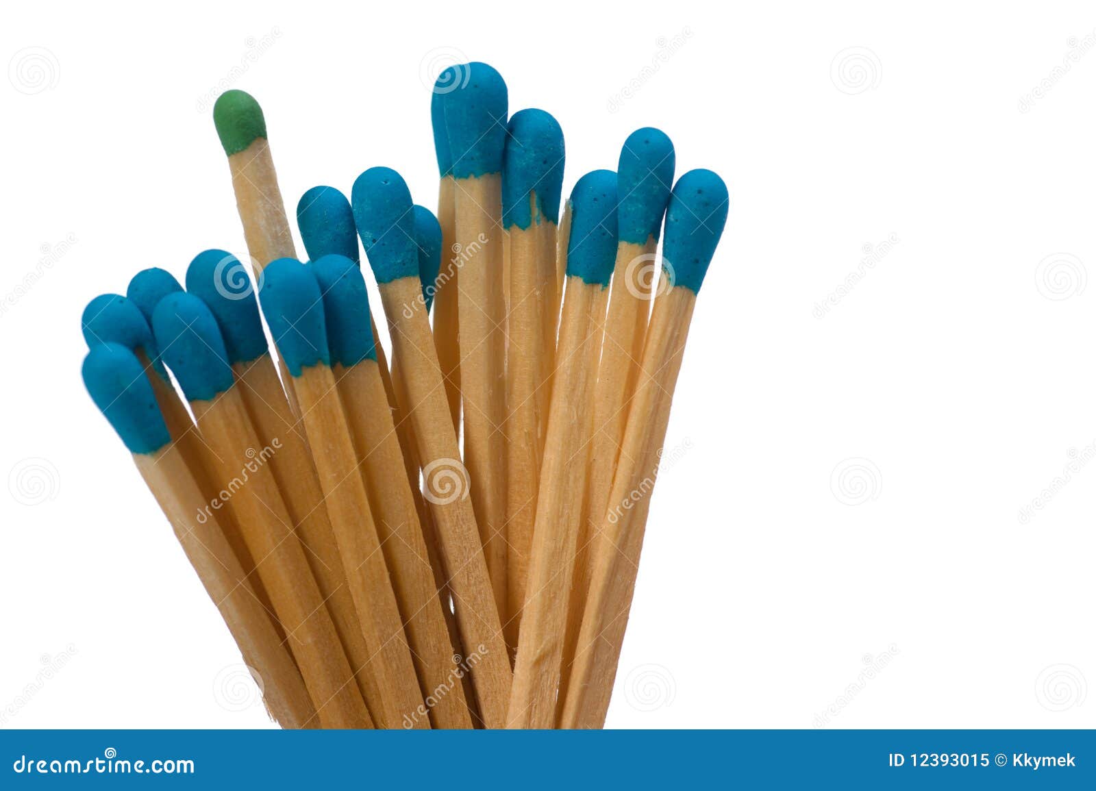 Isolated matches stock image. Image of close, detail - 12393015
