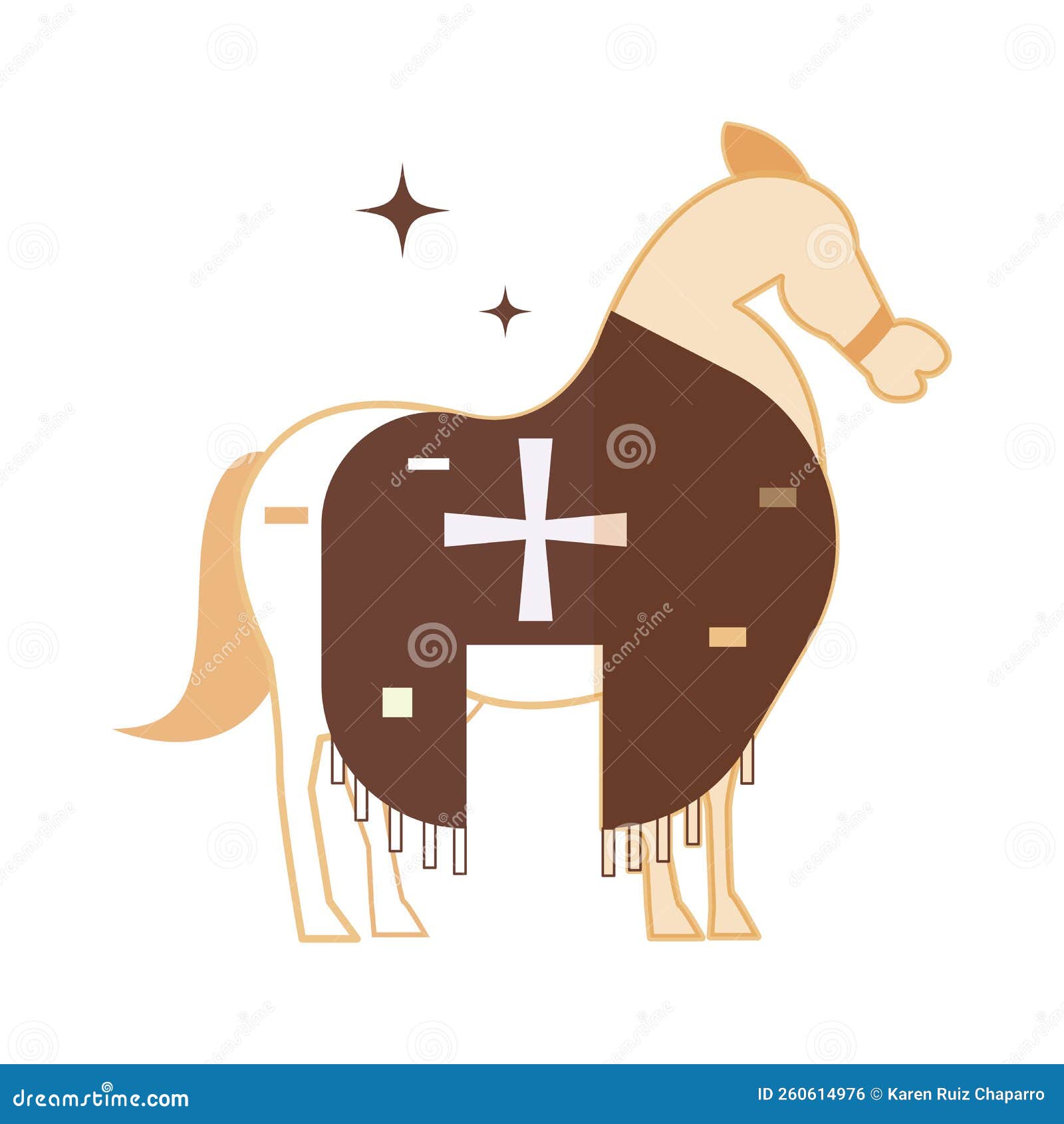 Isolated Medieval Knight Horse Cavalry Icon Vector Stock Vector ...