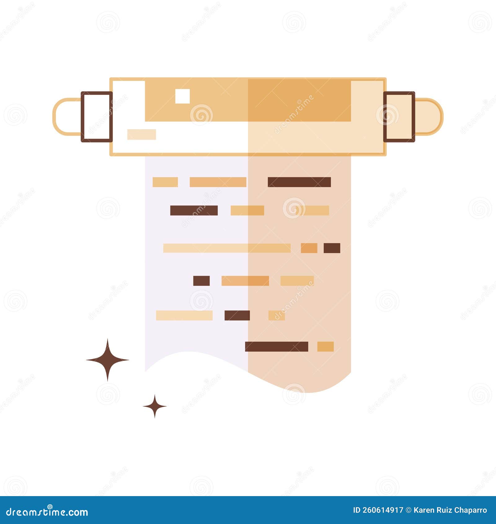 Medieval Scroll Comics Icon Royalty-Free Stock Image | CartoonDealer ...