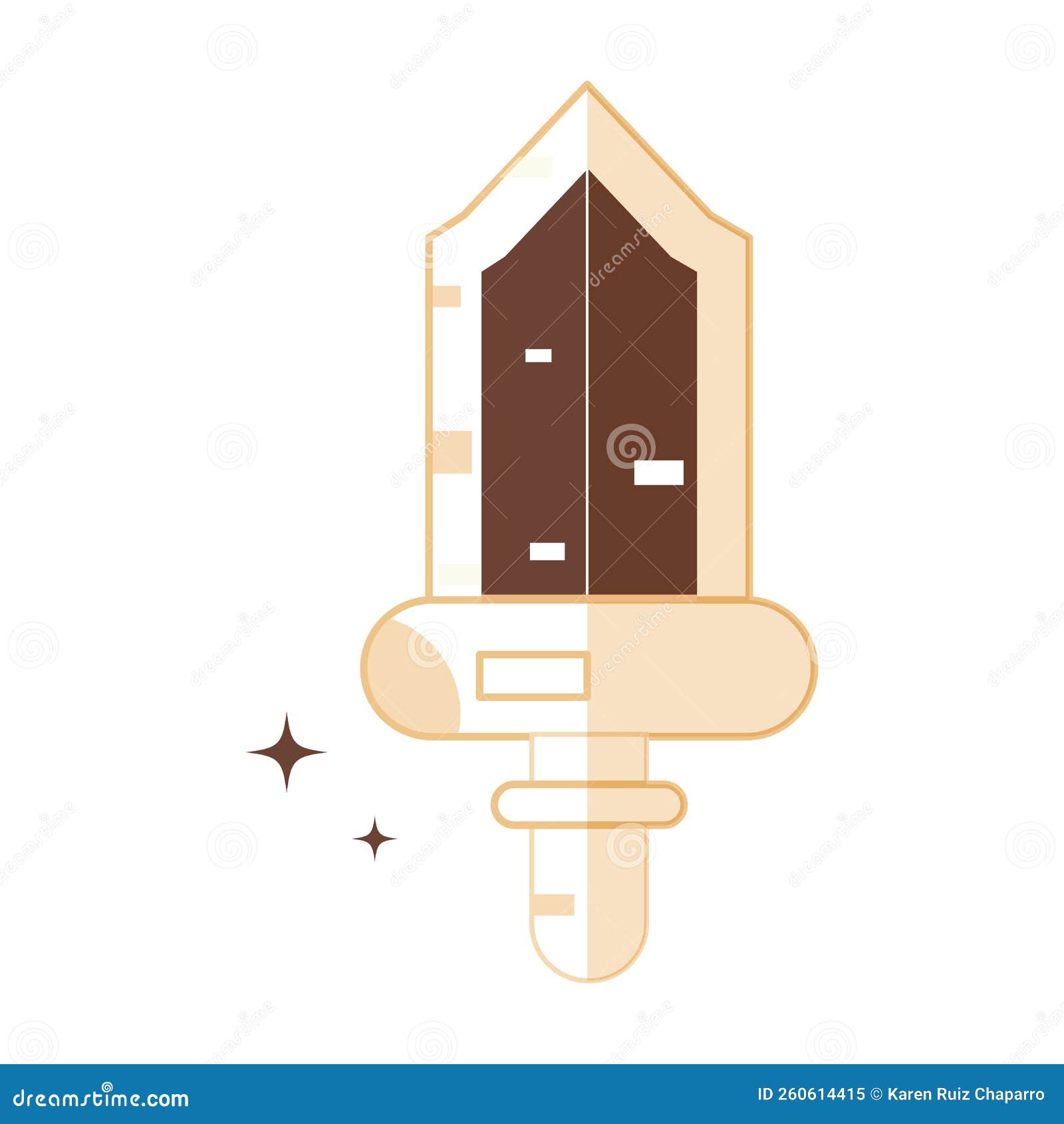 Isolated Medieval Sword Weapon Icon Vector Stock Vector - Illustration ... Isolated Medieval Sword Weapon Icon Vector Stock Vector - Illustration ...