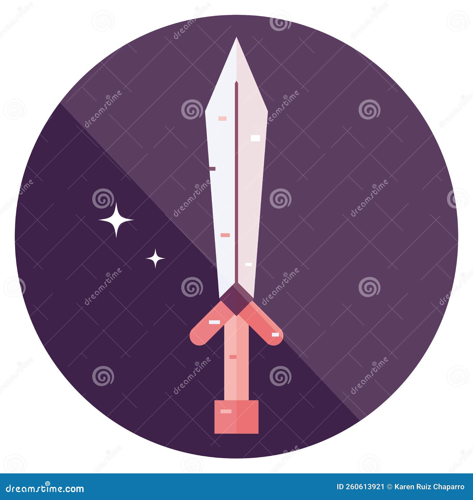 Isolated Medieval Sword Weapon Icon Vector Stock Vector - Illustration ... Isolated Medieval Sword Weapon Icon Vector Stock Vector - Illustration ...