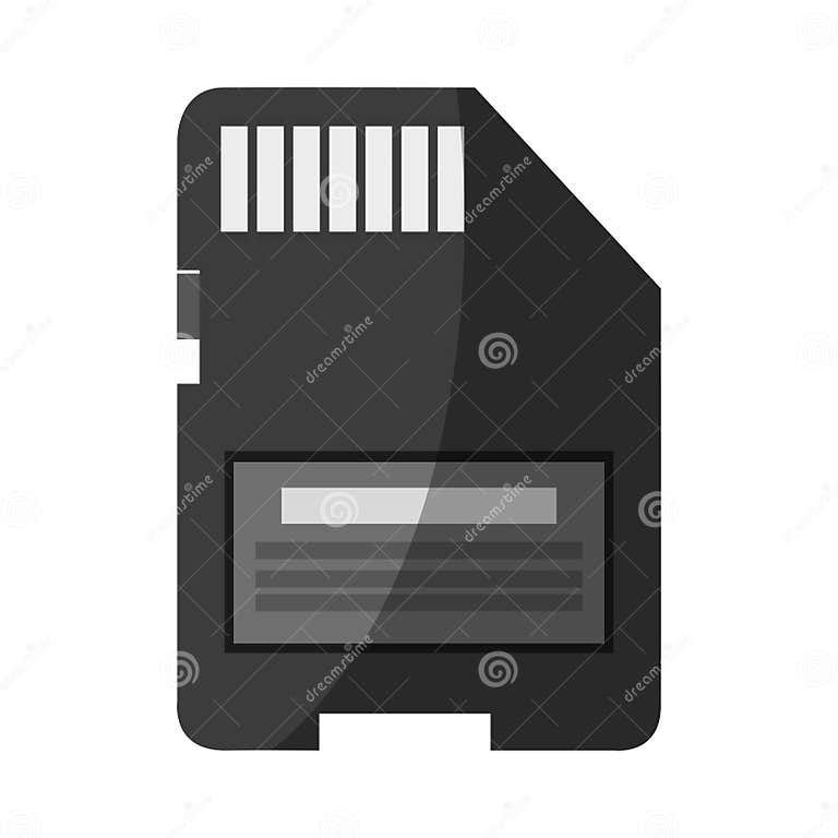 Isolated Memory Stick Device Design Stock Vector - Illustration of ...