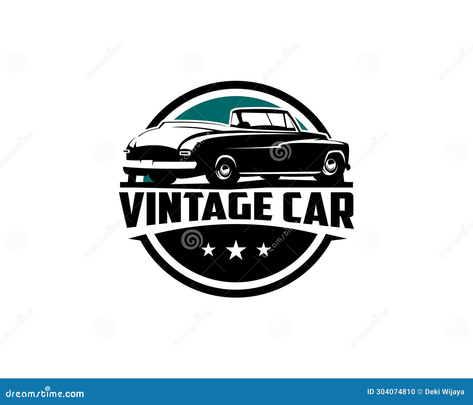 1949 Mercury Coupe Car Logo Silhouette. Isolated On White Background ...