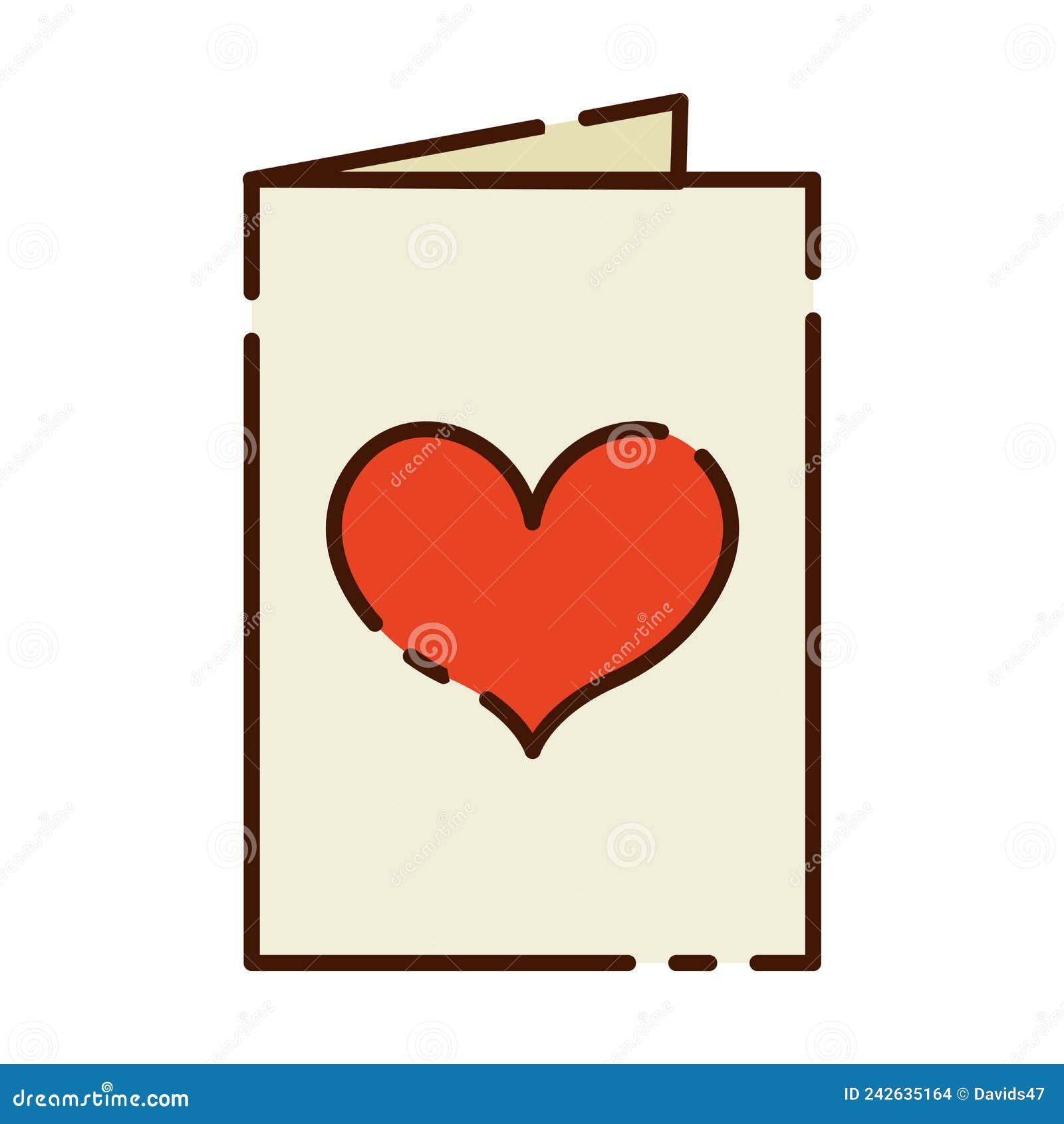 Isolated Message Letter Flat Design Icon Vector Stock Vector ...