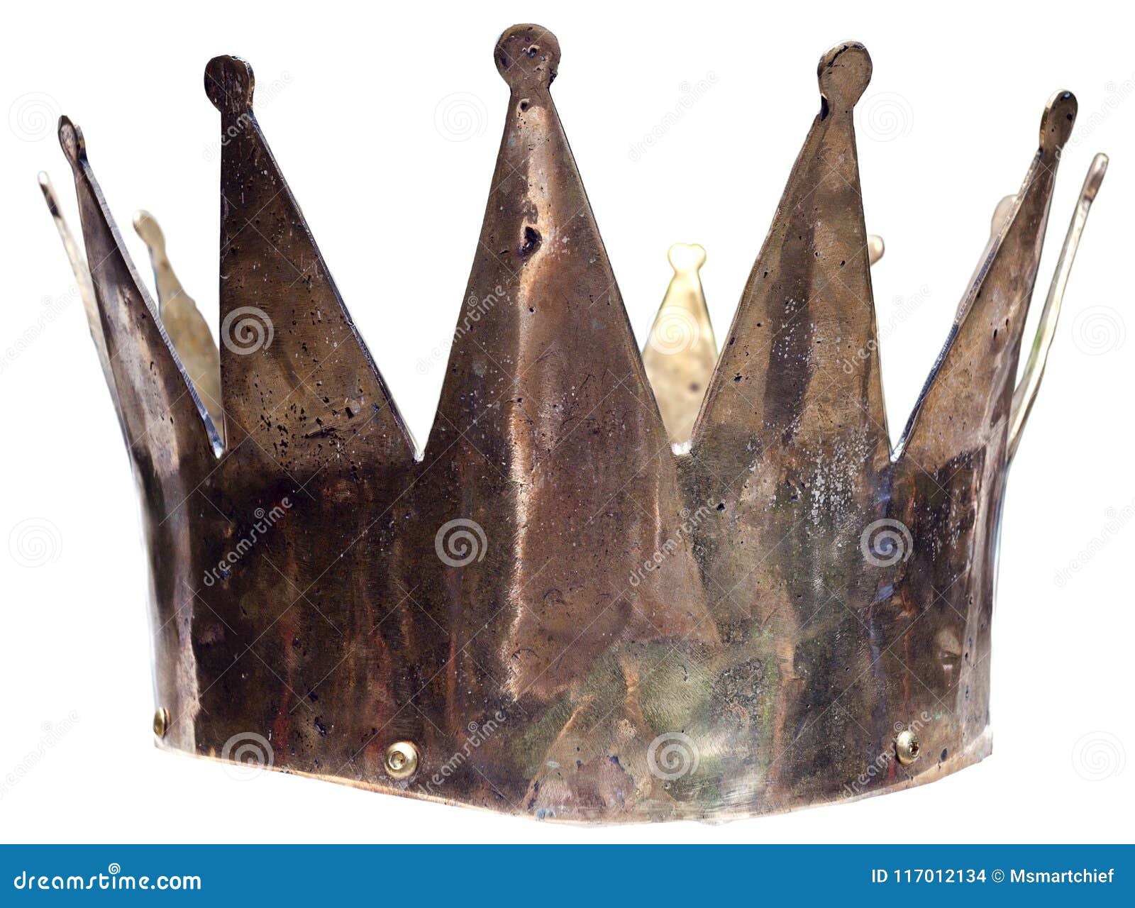 The Metal Crown Of The Midas-Grotto In The Waterpark Of The Hell Stock ...