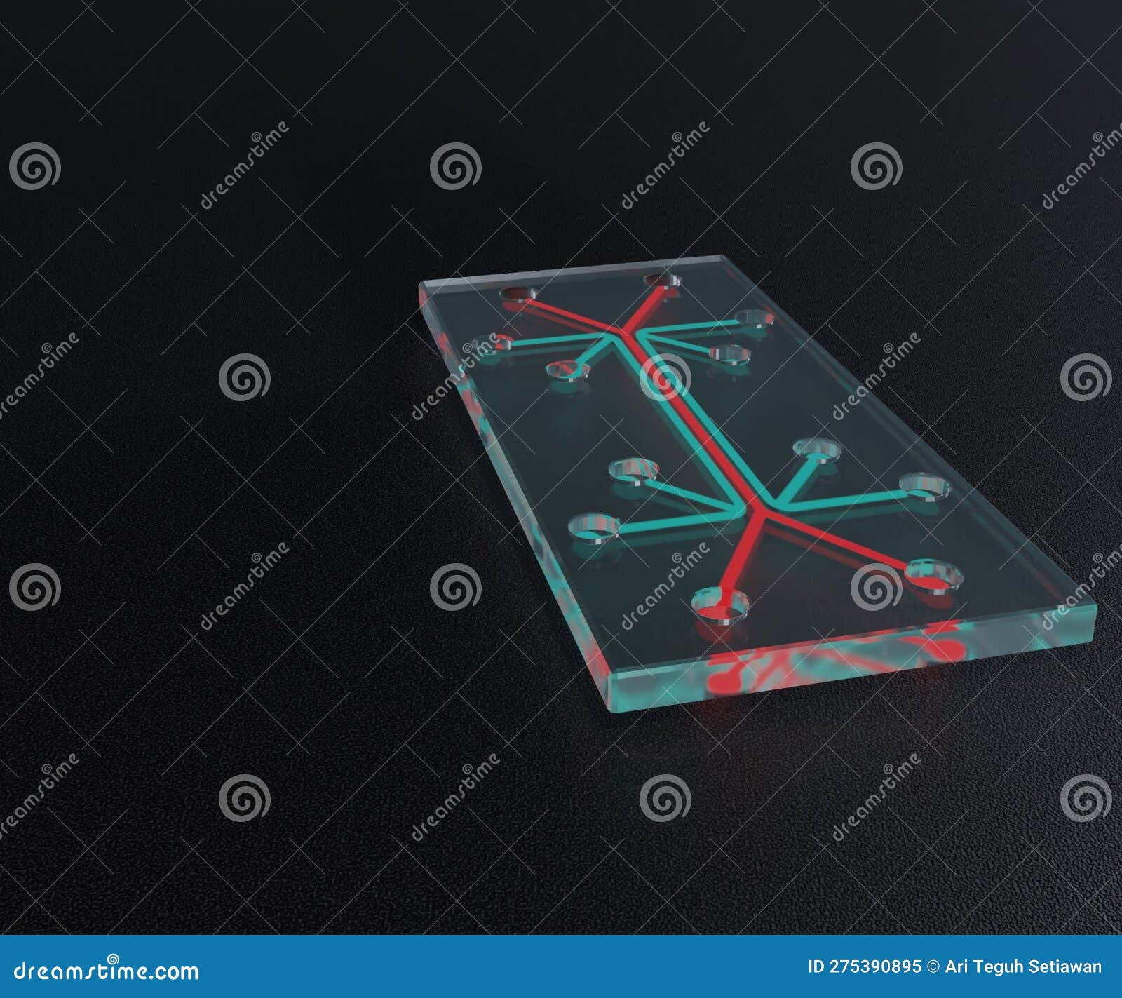 Isolated Microfluidic Chip is a Set of Micro-channels Etched or Molded ...