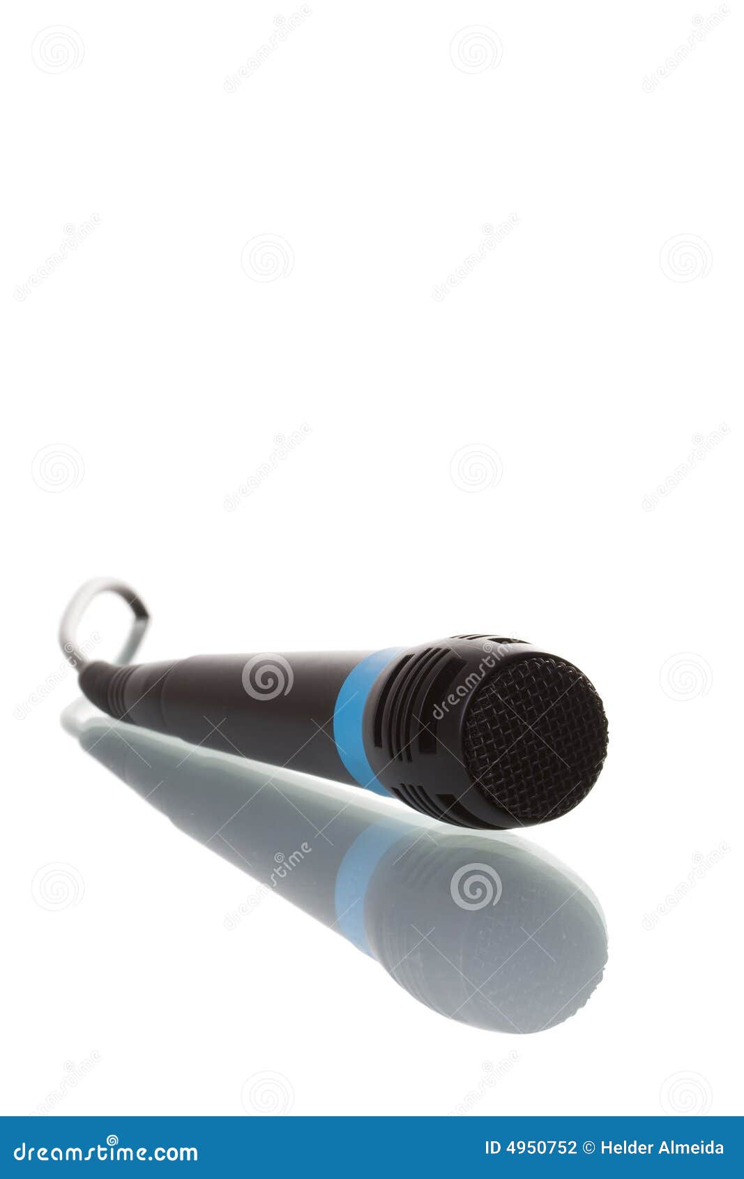 Isolated microphone stock photo. Image of news, mike, entertain - 4950752