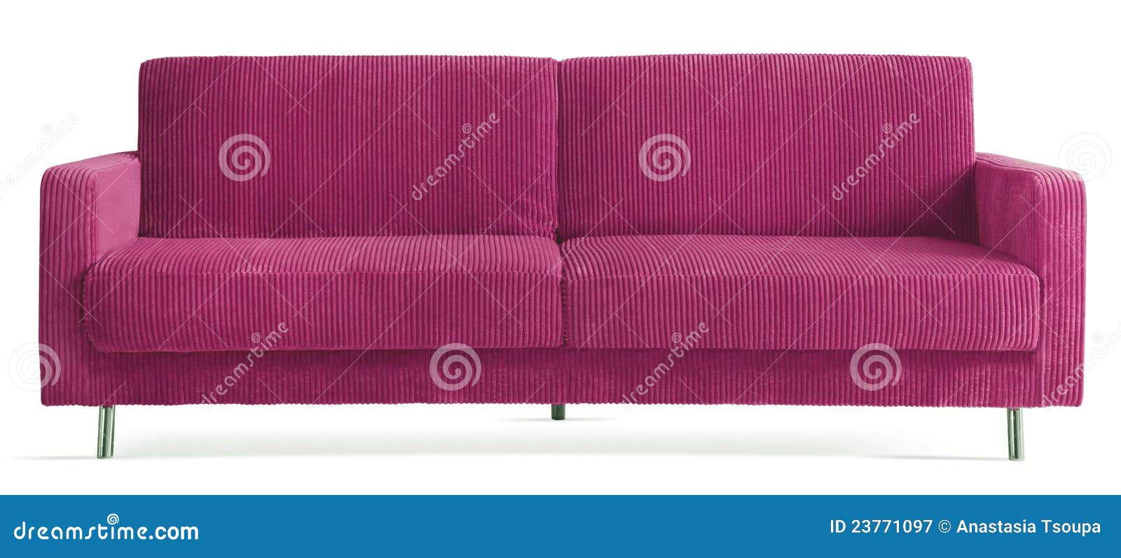Isolated modern couch stock image. Image of commercial - 23771097