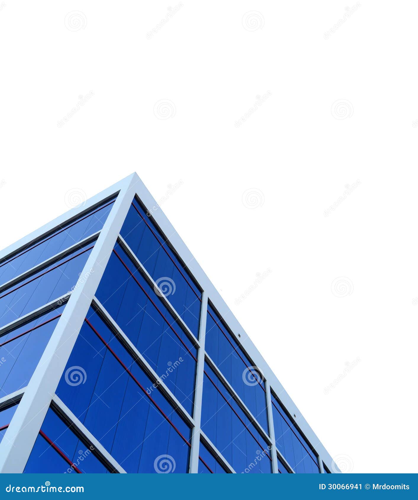 Isolated Office Building stock image. Image of cityscape - 30066941