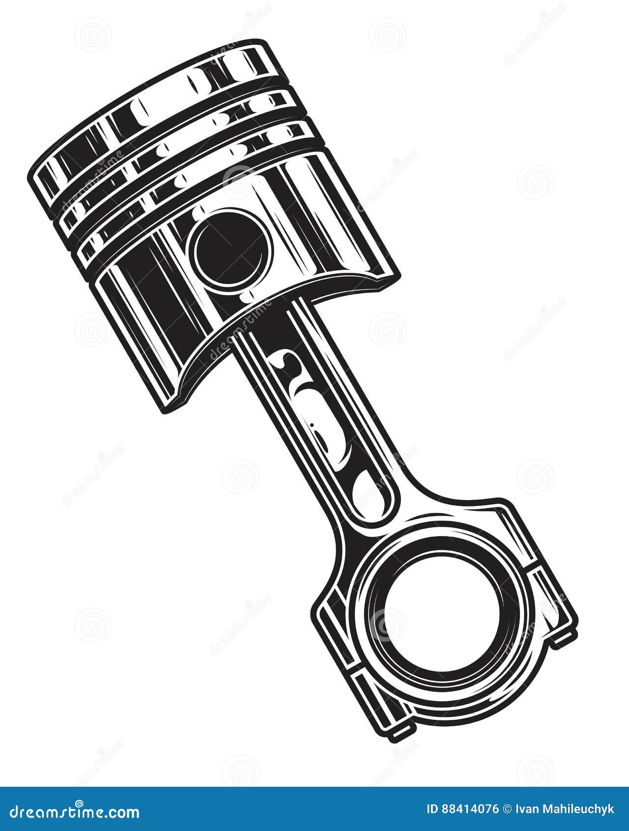 Piston Cartoon Vector | CartoonDealer.com #35709453