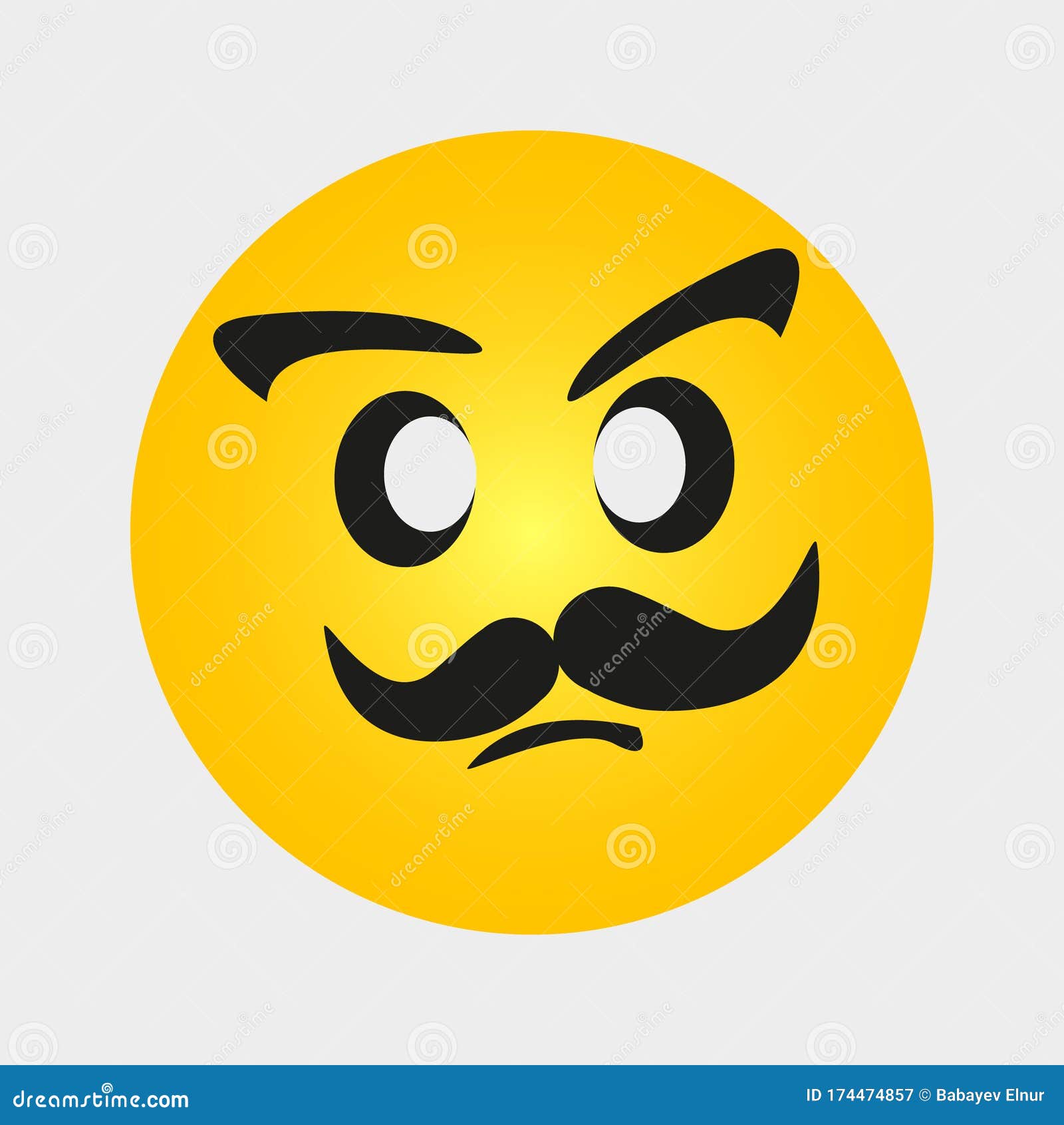 Isolated Mood Flat Icon. Displeased Vector Element Can Be Used for ... Isolated Mood Flat Icon. Displeased Vector Element Can Be Used for ...