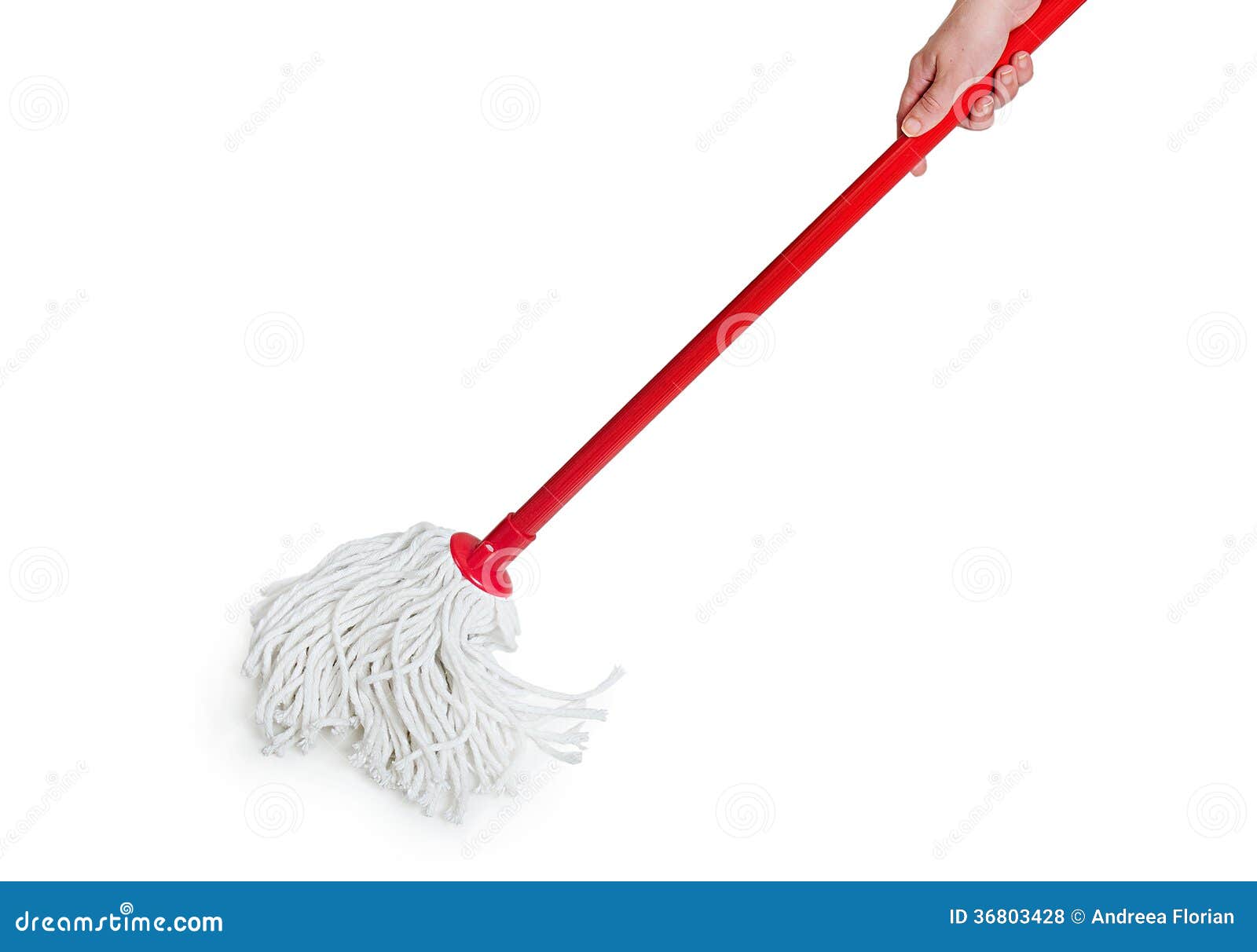 Isolated mop stock photo. Image of cleaning, housecleaning - 36803428
