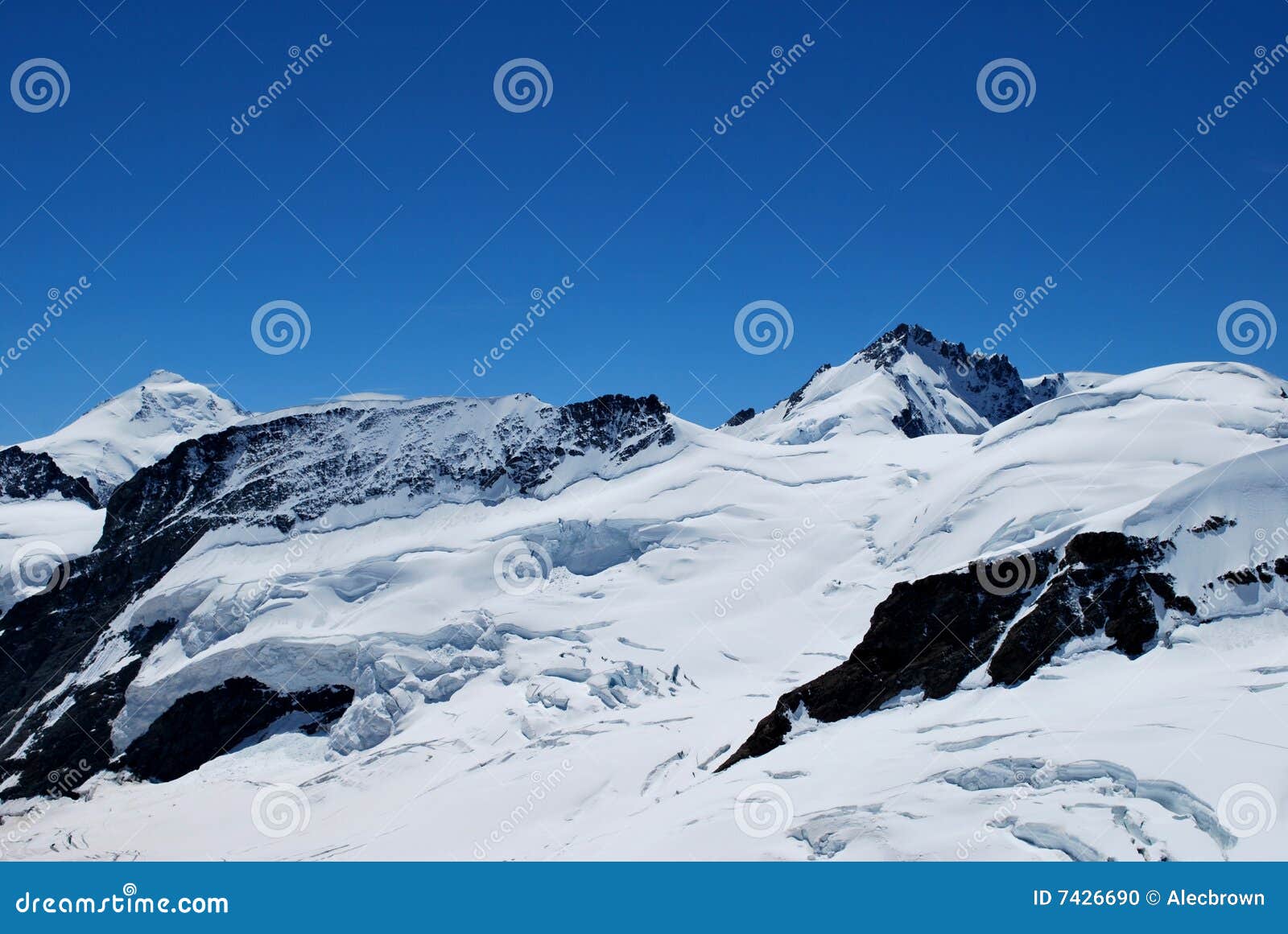 Isolated mountain peaks stock photo. Image of scene, colorful - 7426690