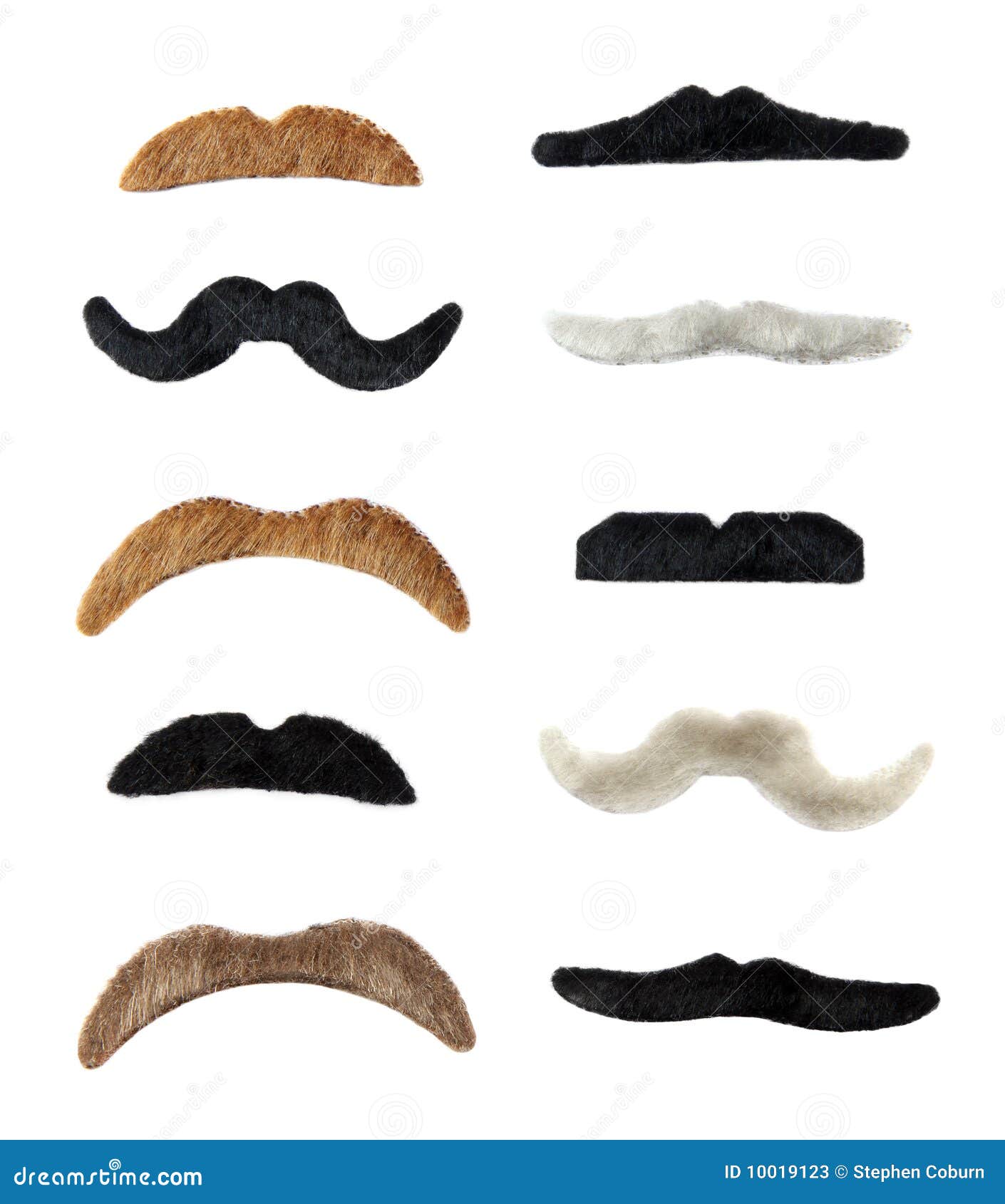 Isolated Moustaches stock image. Image of face, moustache - 10019123