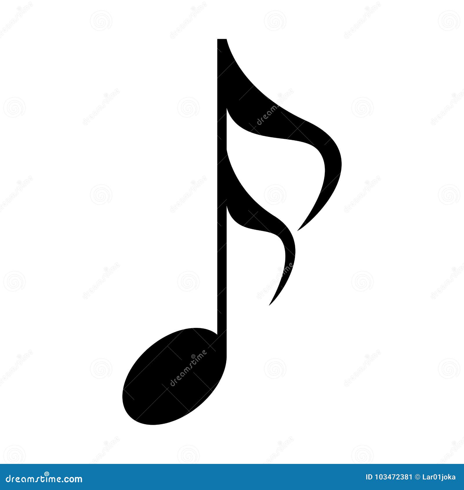 Draw A Sixteenth Note Royalty-Free Stock Photo | CartoonDealer.com ...