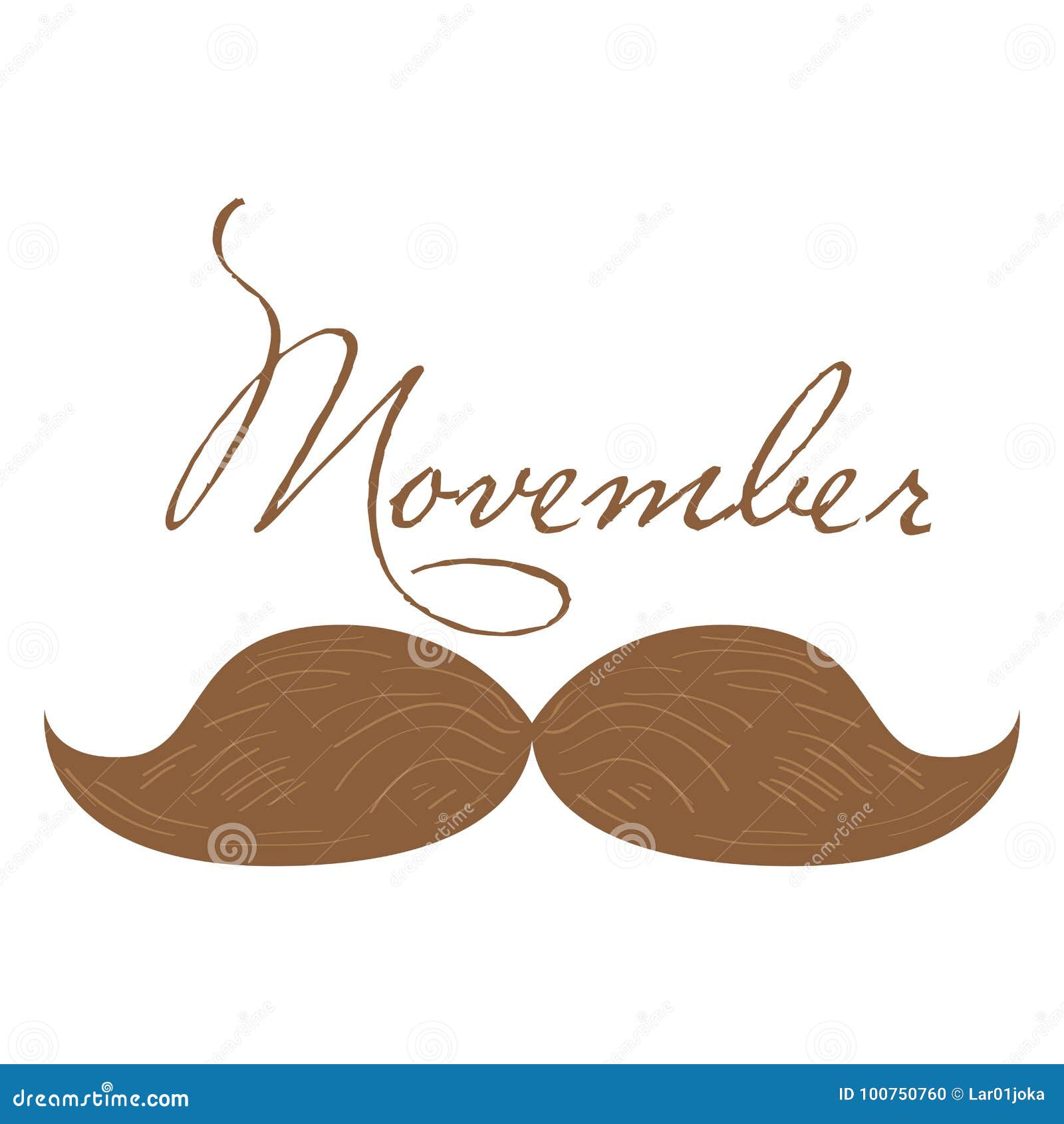 Movember graphic design stock vector. Illustration of hairstyle - 100750760