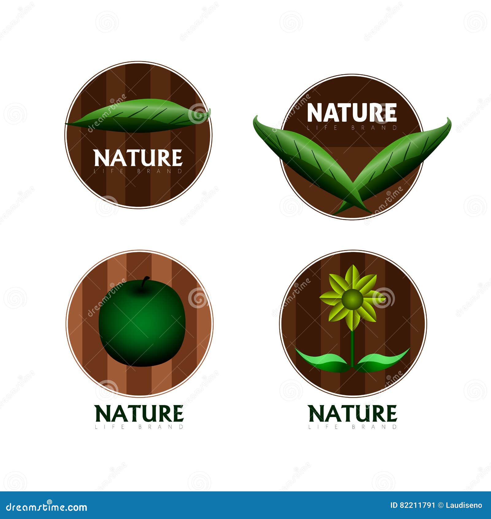 Isolated nature logo stock vector. Illustration of digitally - 82211791