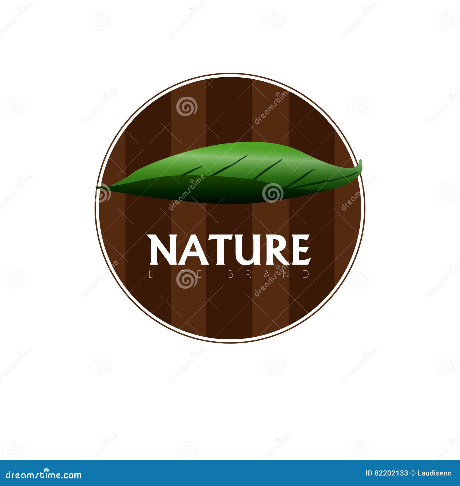 Isolated nature logo stock vector. Illustration of generated - 82202133