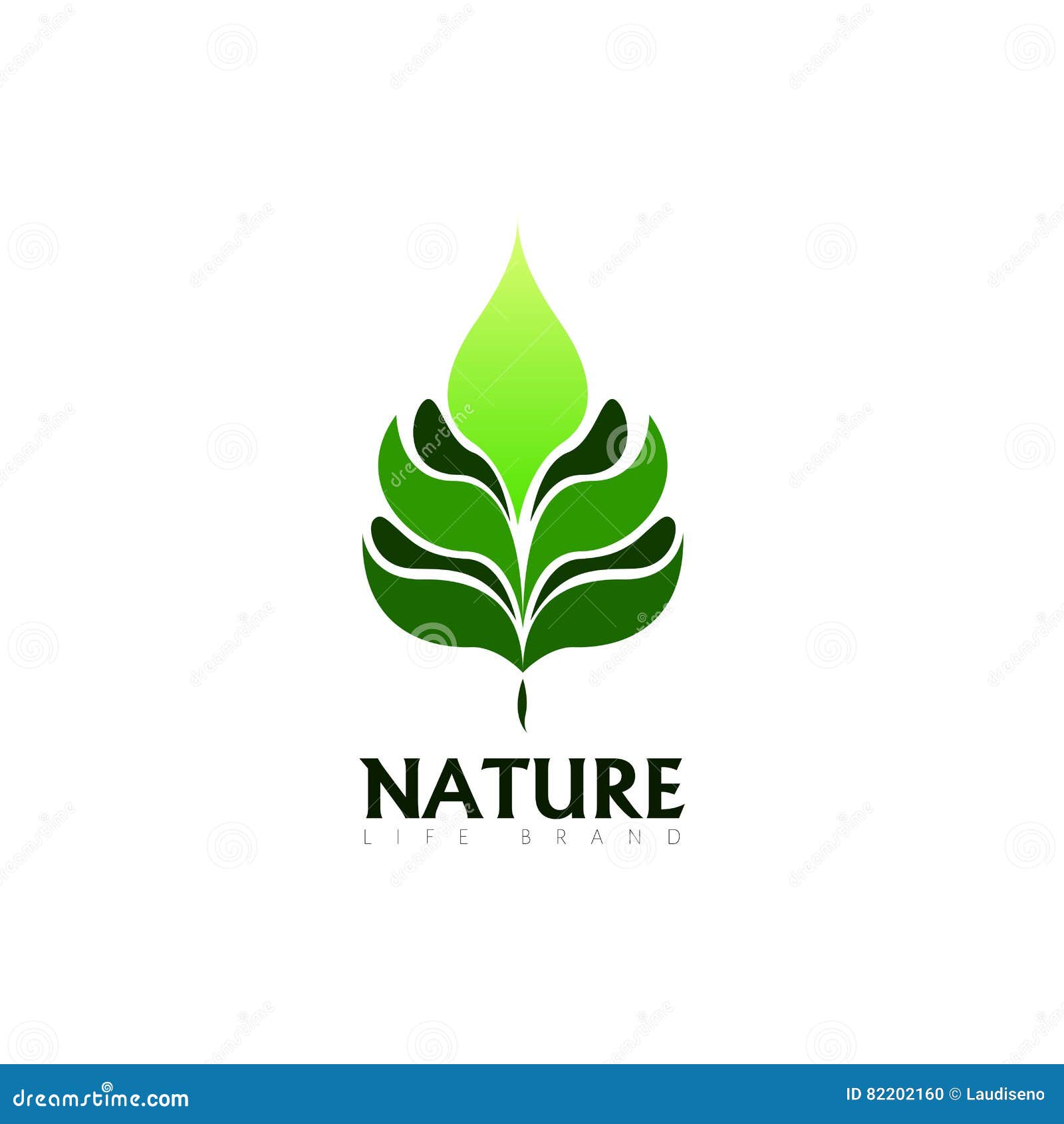 Isolated nature logo stock illustration. Illustration of emblem - 82202160