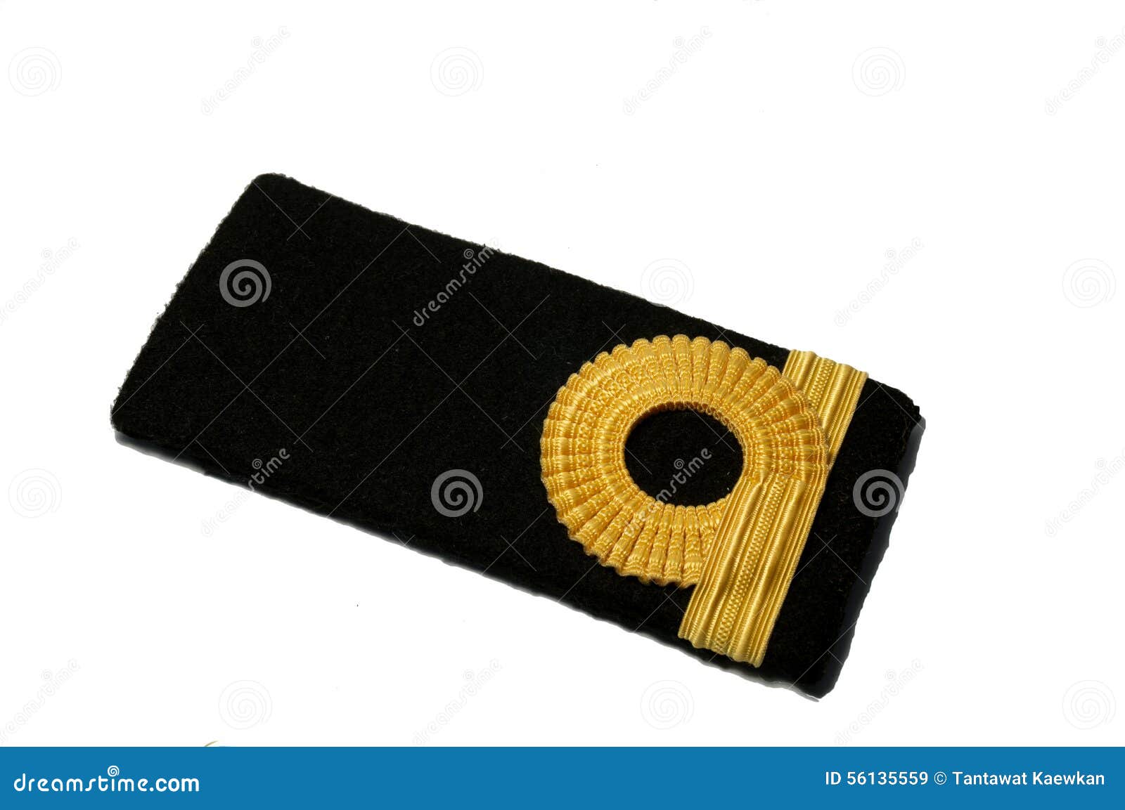 Isolated Navy epaulet stock image. Image of decoration - 56135559