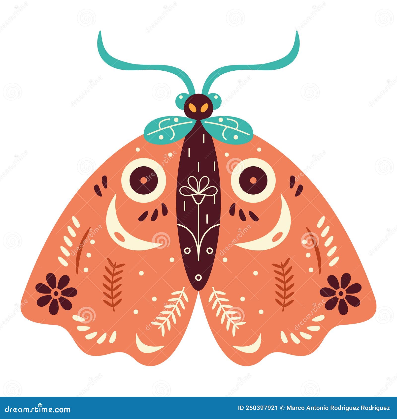 Isolated Neutral Colored Butterfly with Patterns Vector Stock Vector ...