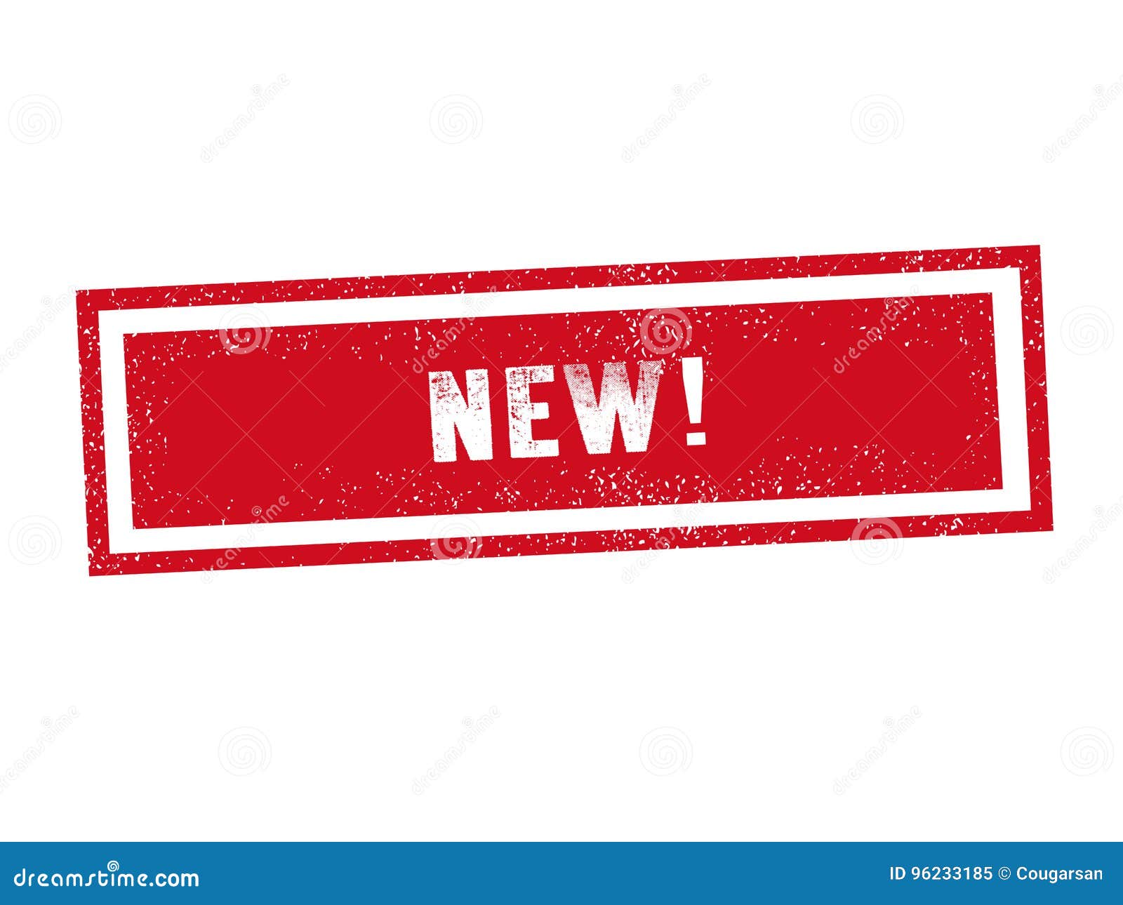 Isolated NEW Red Stamp Seal Text Message Stock Vector - Illustration of ...