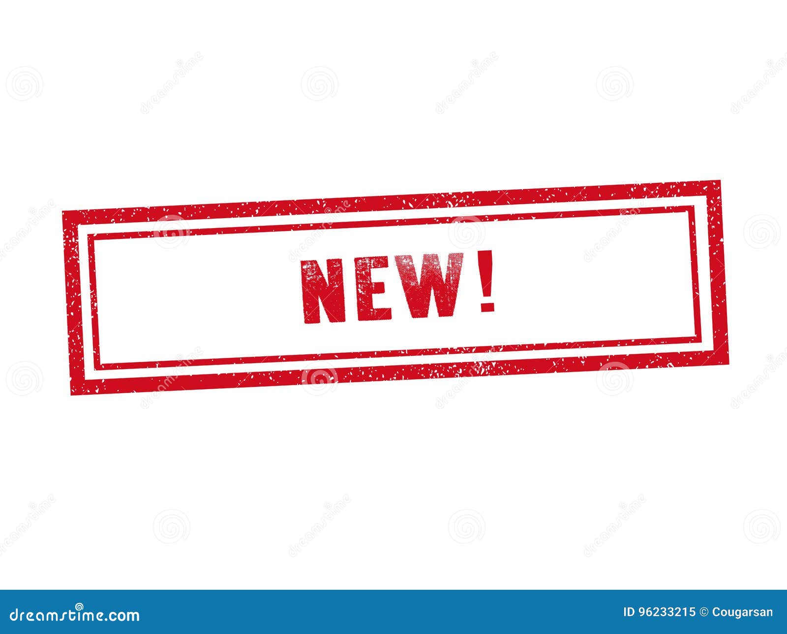 Isolated NEW Red Stamp Seal Text Message Stock Vector - Illustration of ...