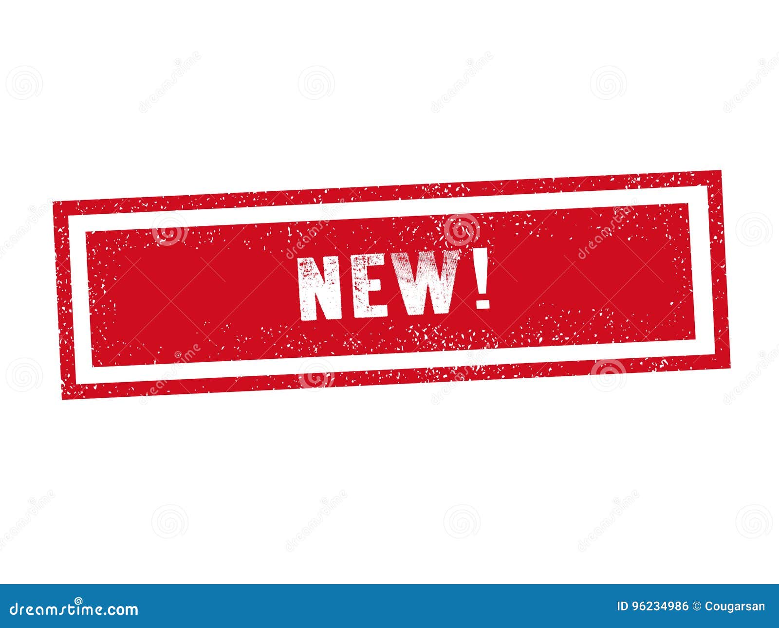 Isolated NEW Red Stamp Seal Text Message Stock Vector - Illustration of ...