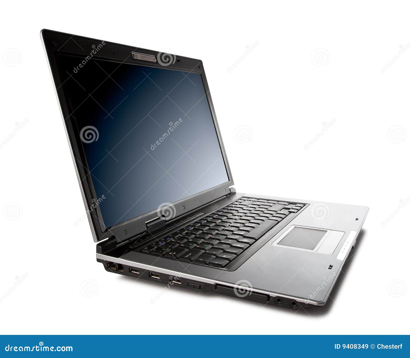 Isolated notebook stock image. Image of crystal, internet - 9408349