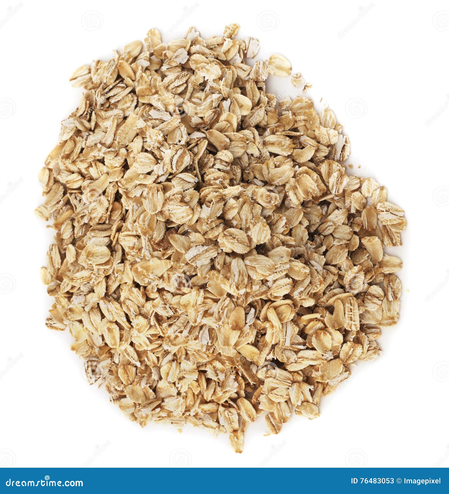 Isolated Oatmeal stock image. Image of cereal, background - 76483053