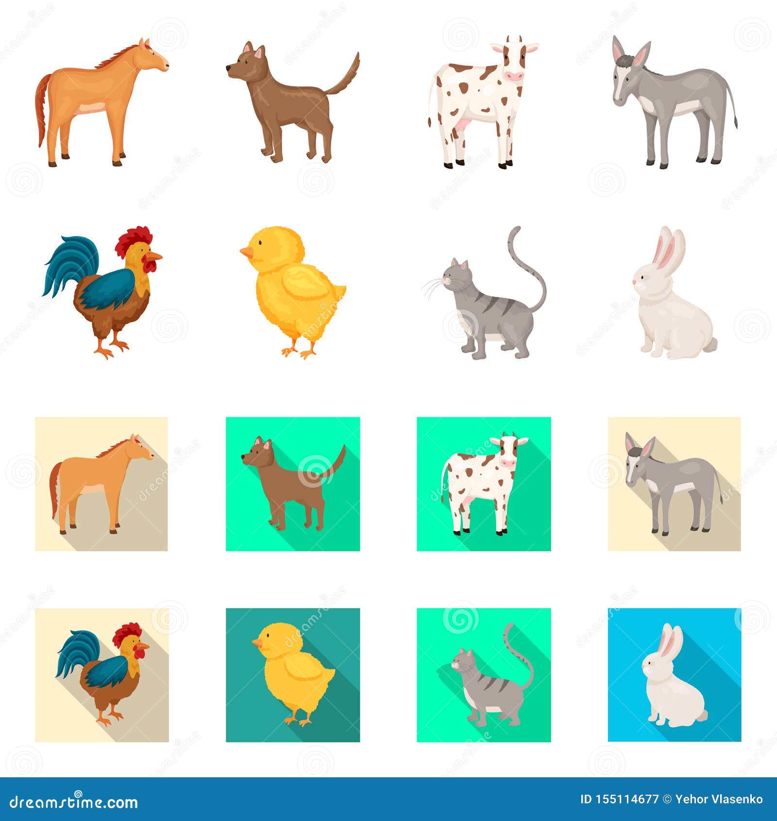 Isolated Object of Breeding and Kitchen Symbol. Set of Breeding and ...