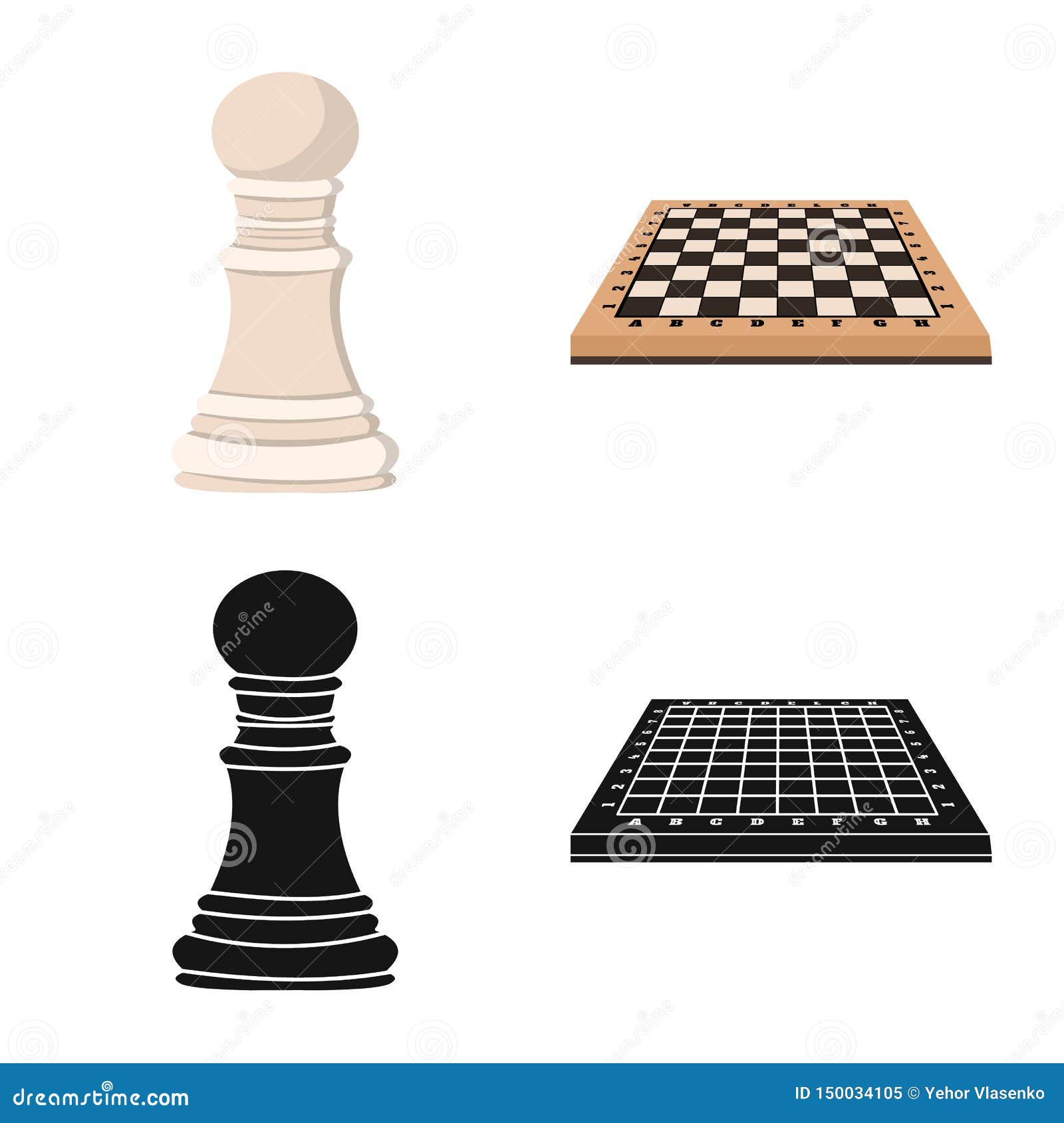 Isolated Object of Checkmate and Thin Logo. Collection of Checkmate and ...