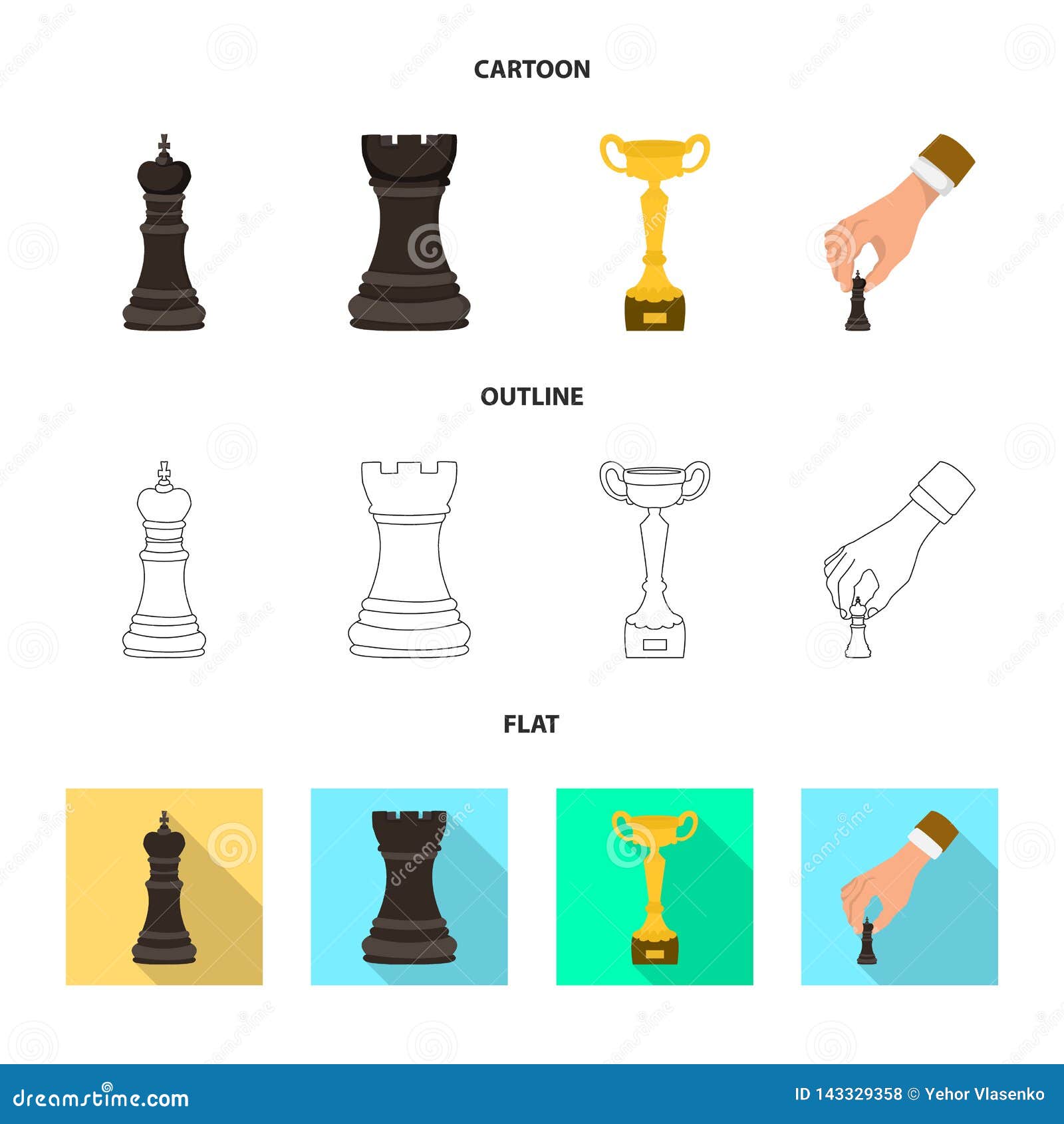 Isolated Object of Checkmate and Thin Symbol. Collection of Checkmate ...
