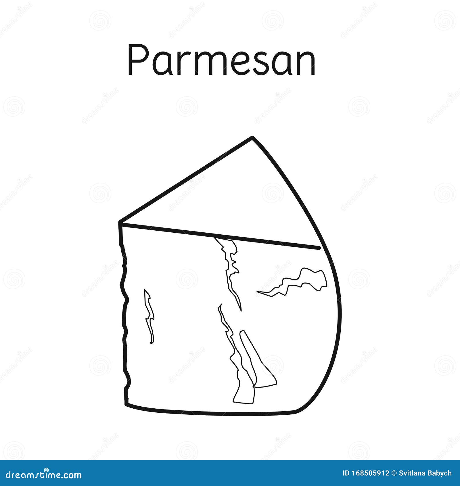 Vector Illustration of Cheese and Parmesan Icon. Graphic of Cheese and ...