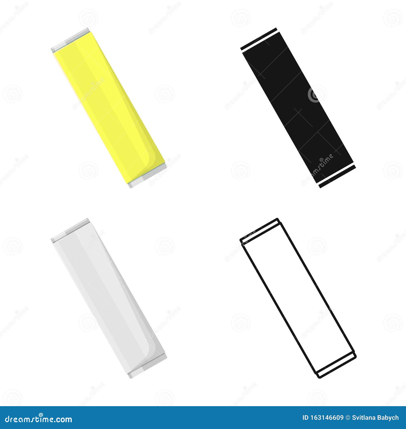 Isolated Object of Chewing and Stick Symbol. Graphic of Chewing and ...