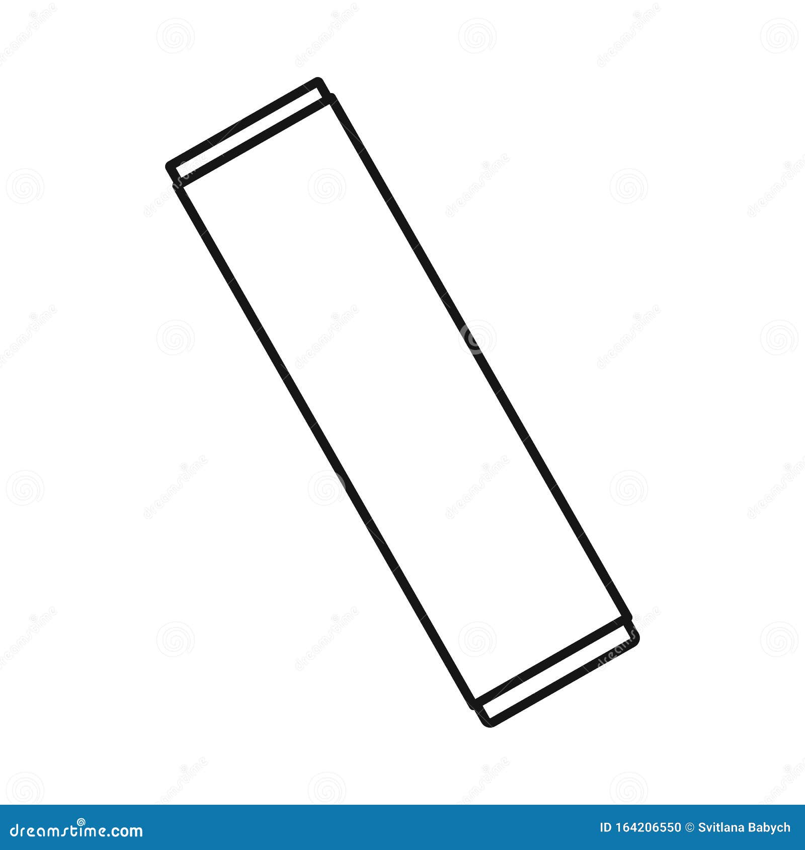 Isolated Object of Chewing and Stick Symbol. Web Element of Chewing and ...