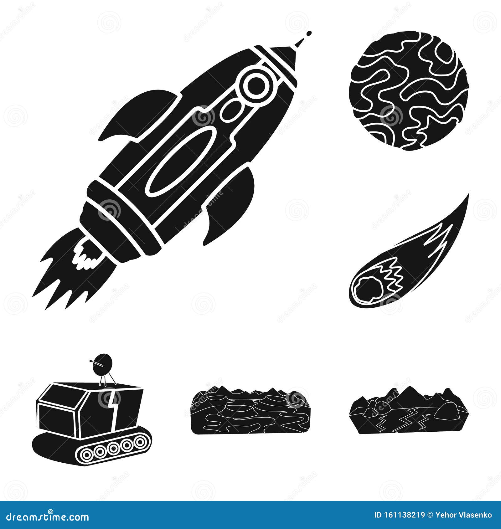 Isolated Object of Colonization and Sky Logo. Collection of ...