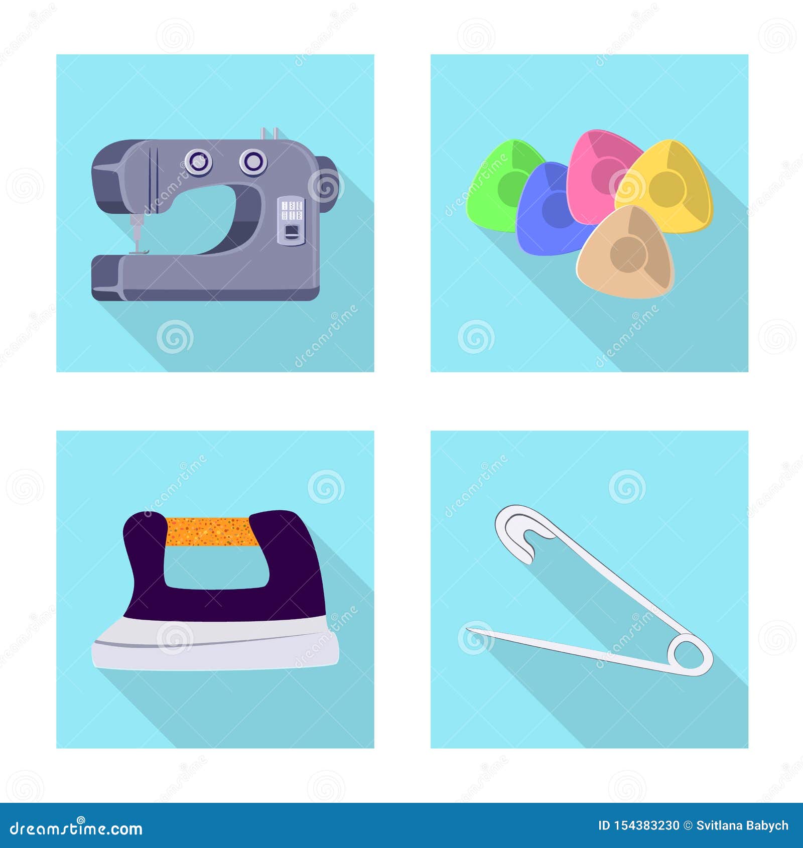 Isolated Object of Craft and Handcraft Icon. Set of Craft and Industry ...