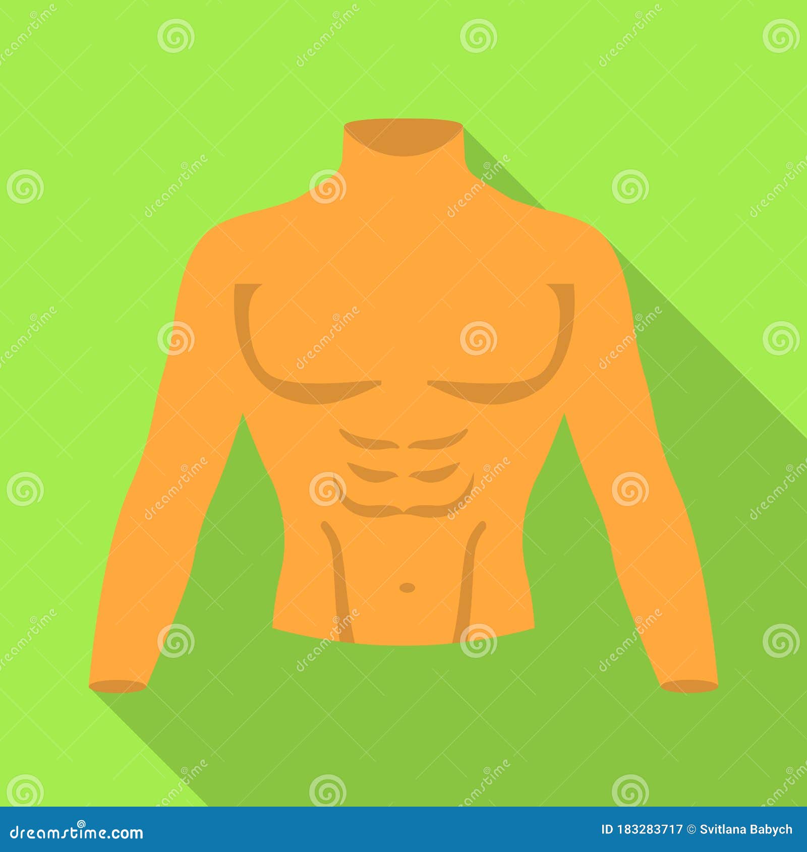 Isolated Object of Dummy and Torso Sign. Web Element of Dummy and Male ...