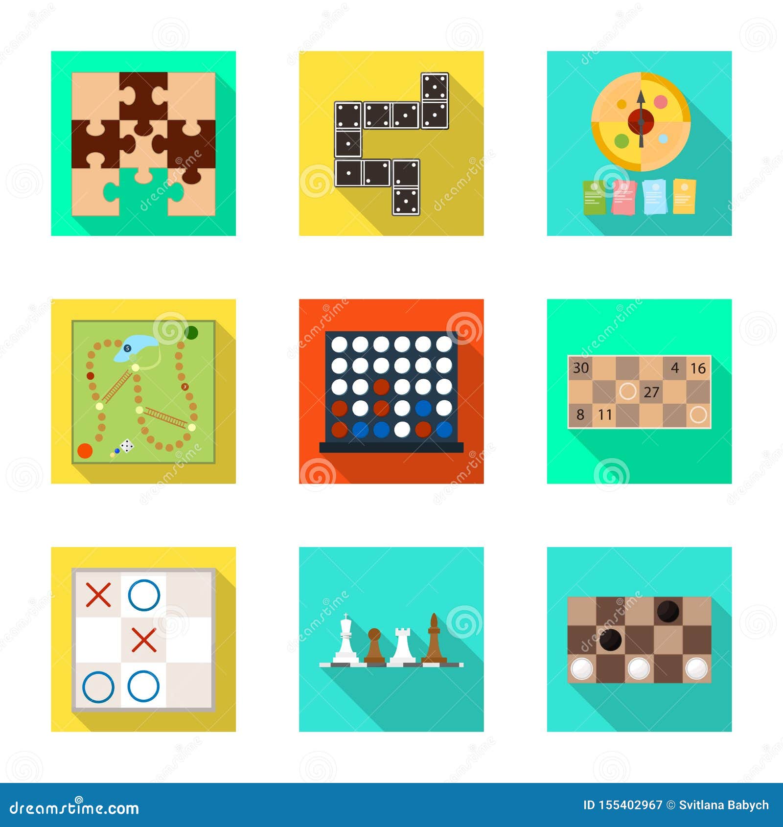 Isolated Object of Entertainment and Competition Logo. Set of ...