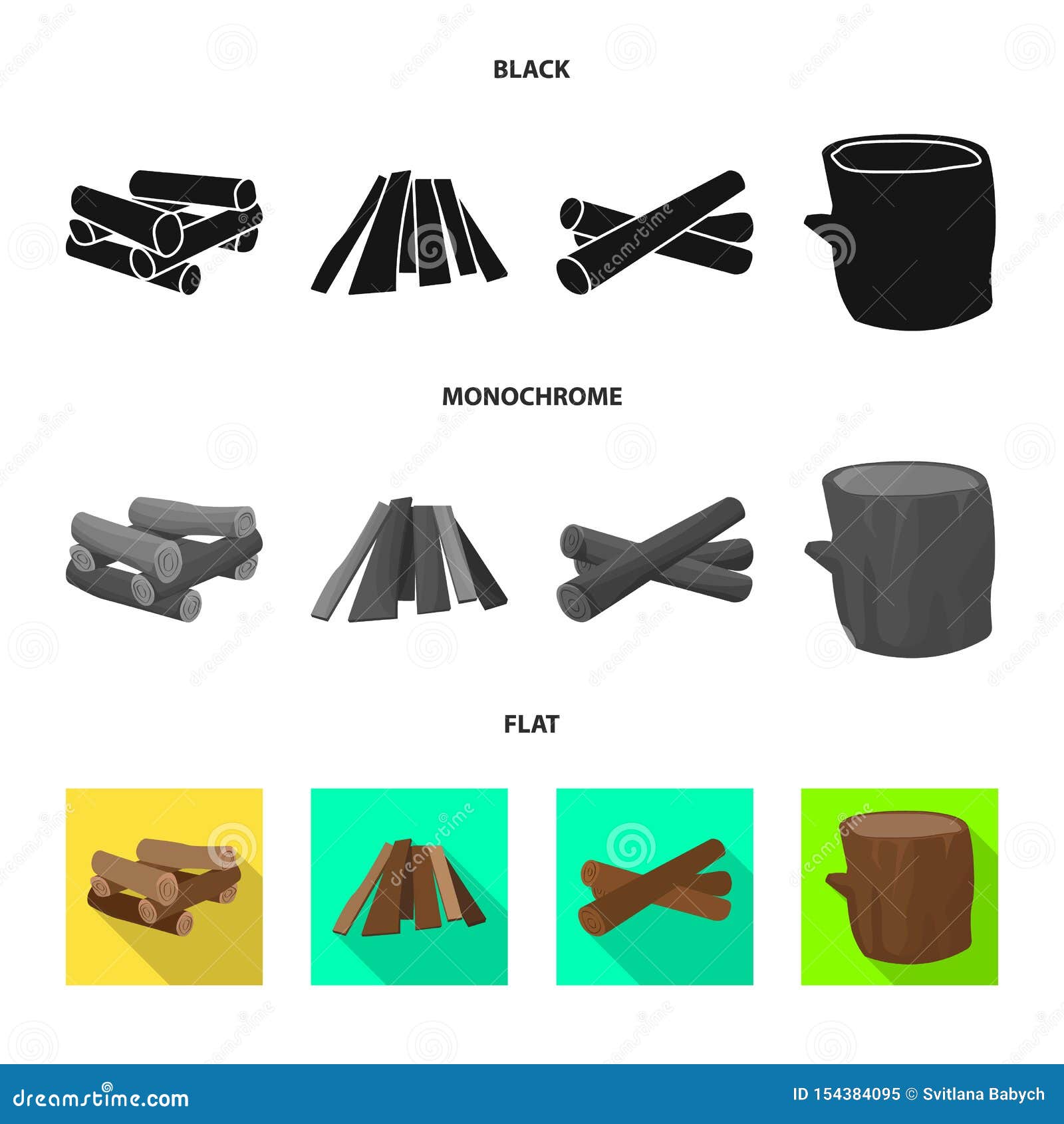 Isolated Object Of Material And Logging Icon Collection Of Material