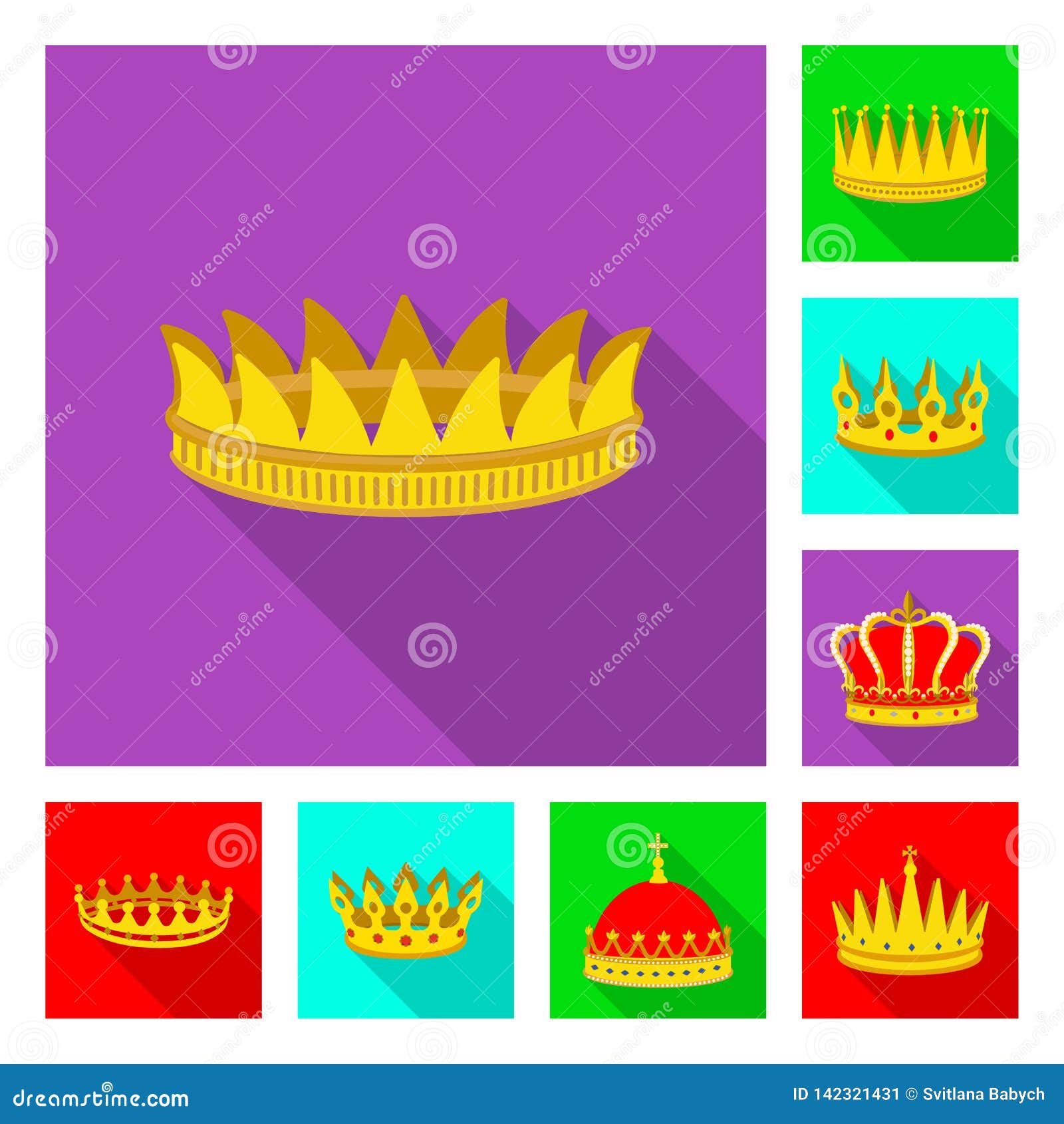 Isolated Object of Medieval and Nobility Icon. Set of Medieval and ...