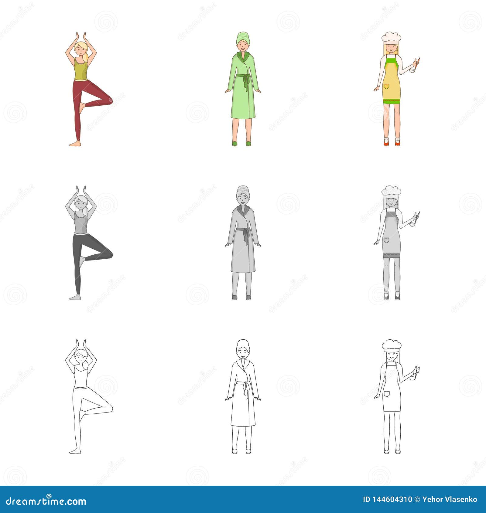 Isolated Object of Posture and Mood Icon. Collection of Posture and ...