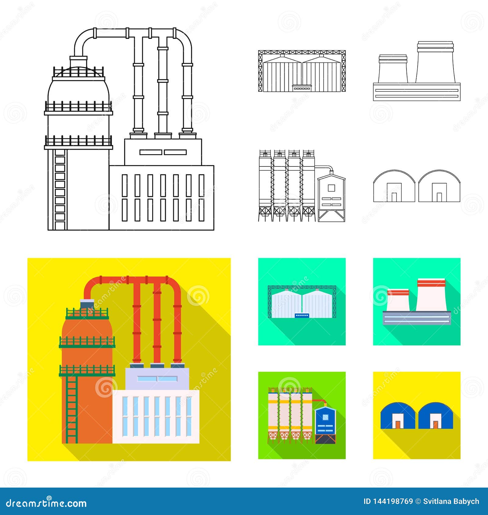 Isolated Object of Production and Structure Symbol. Set of Production ...